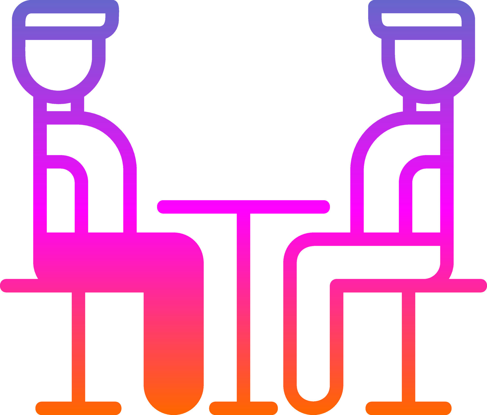 diseño de icono de vector de reunión 16534998 Vector en Vecteezy