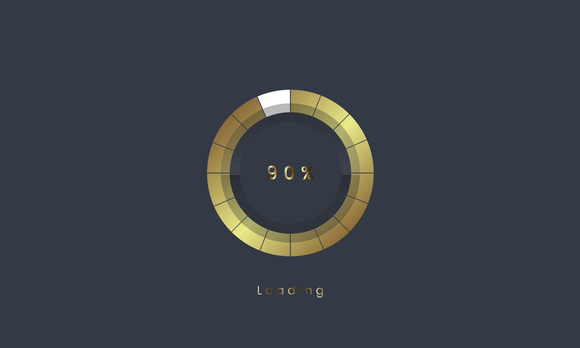 90 percent golden Futuristic Progress loading bar. golden upLoading ... 90 percent golden Futuristic Progress loading bar. golden upLoading ...