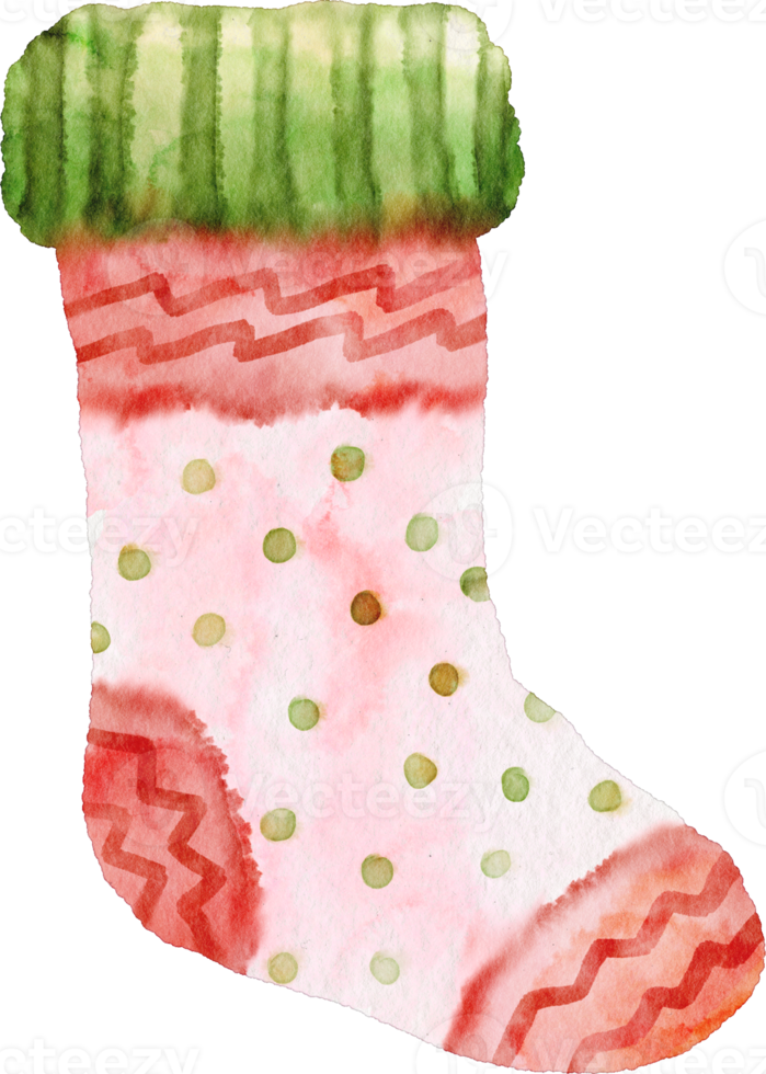 watercolor sock christmas 16536738 PNG