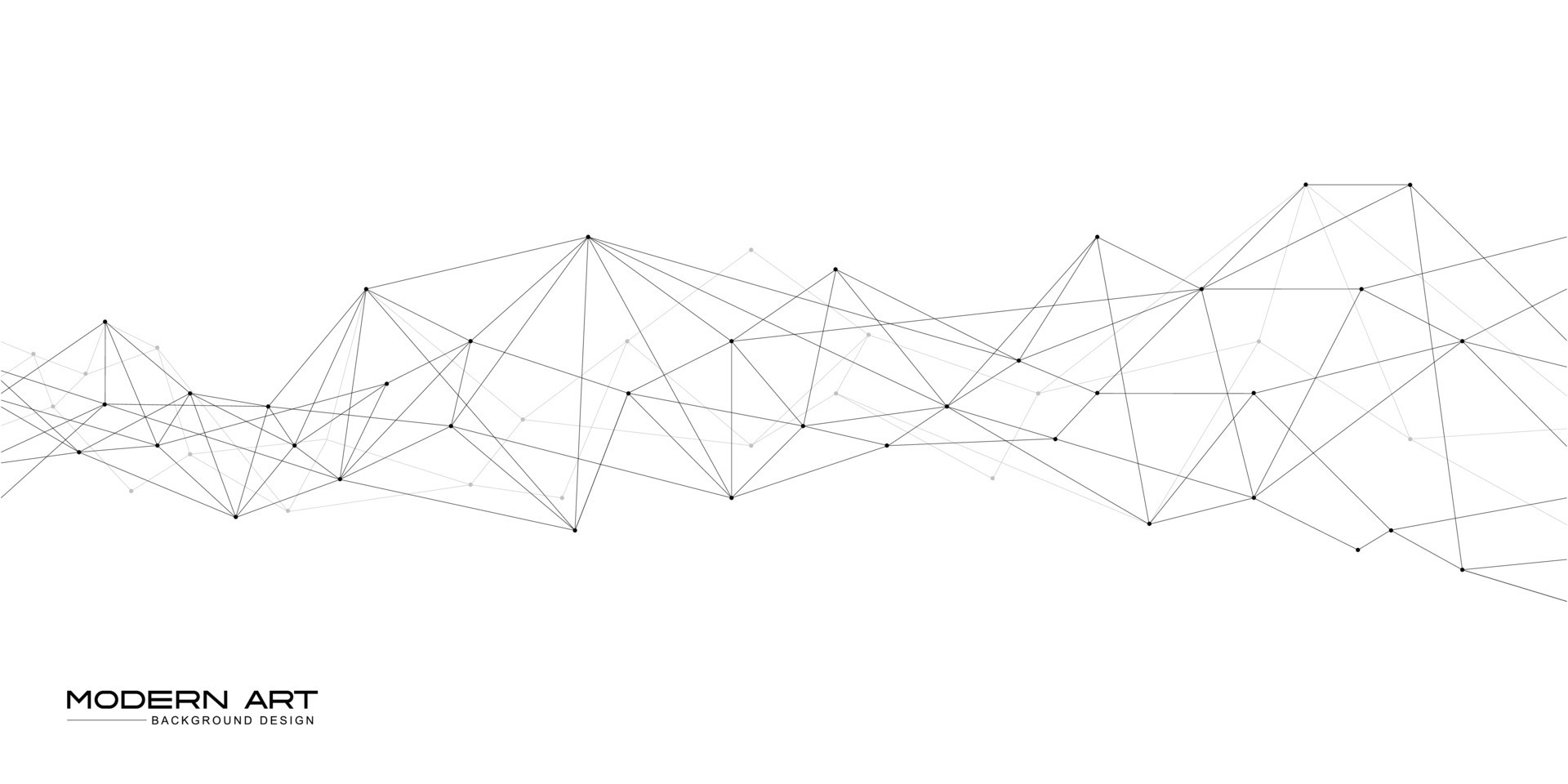 Abstract Data Connection Line For Modern Futuristic Background Digital Design For Banner