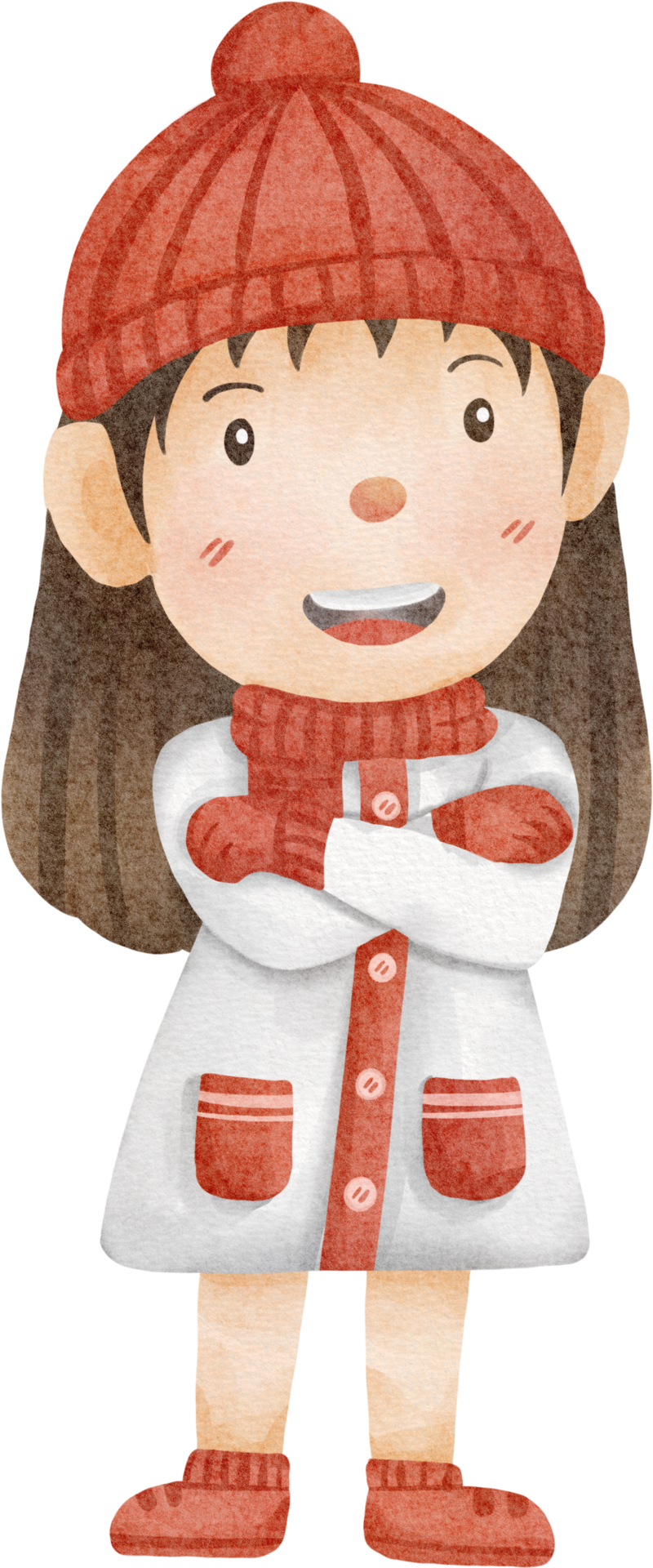 watercolor cute children 16537805 PNG