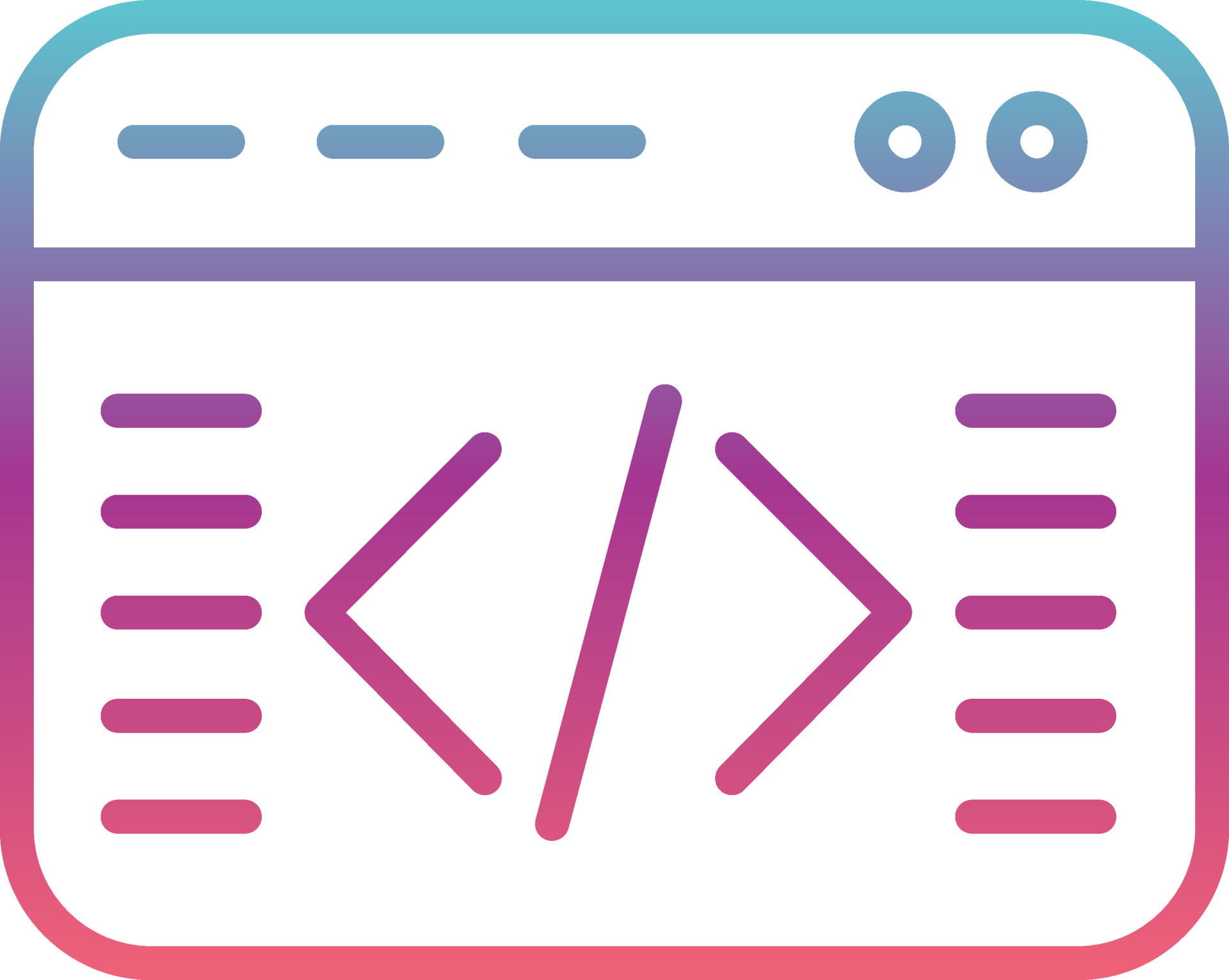 Coding Vector Icon 16546393 Vector Art at Vecteezy