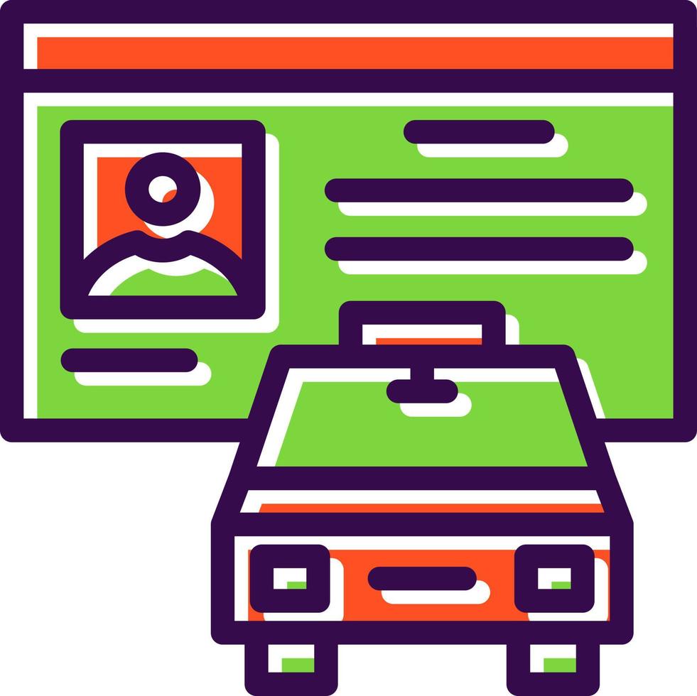 Driver License Vector Icon Design 16556533 Vector Art at Vecteezy Driver License Vector Icon Design 16556533 Vector Art at Vecteezy