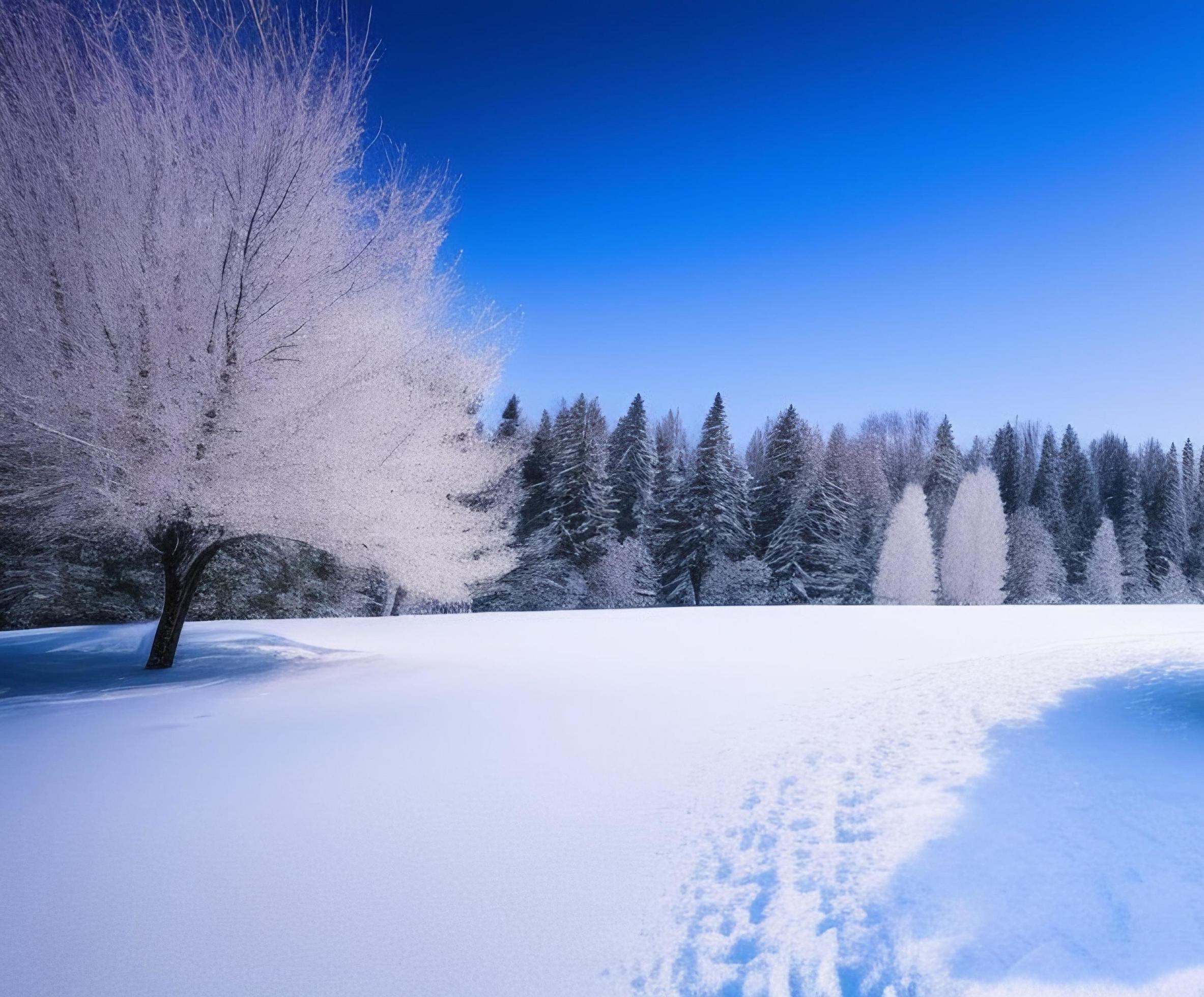 Beautiful Snowy Backgrounds