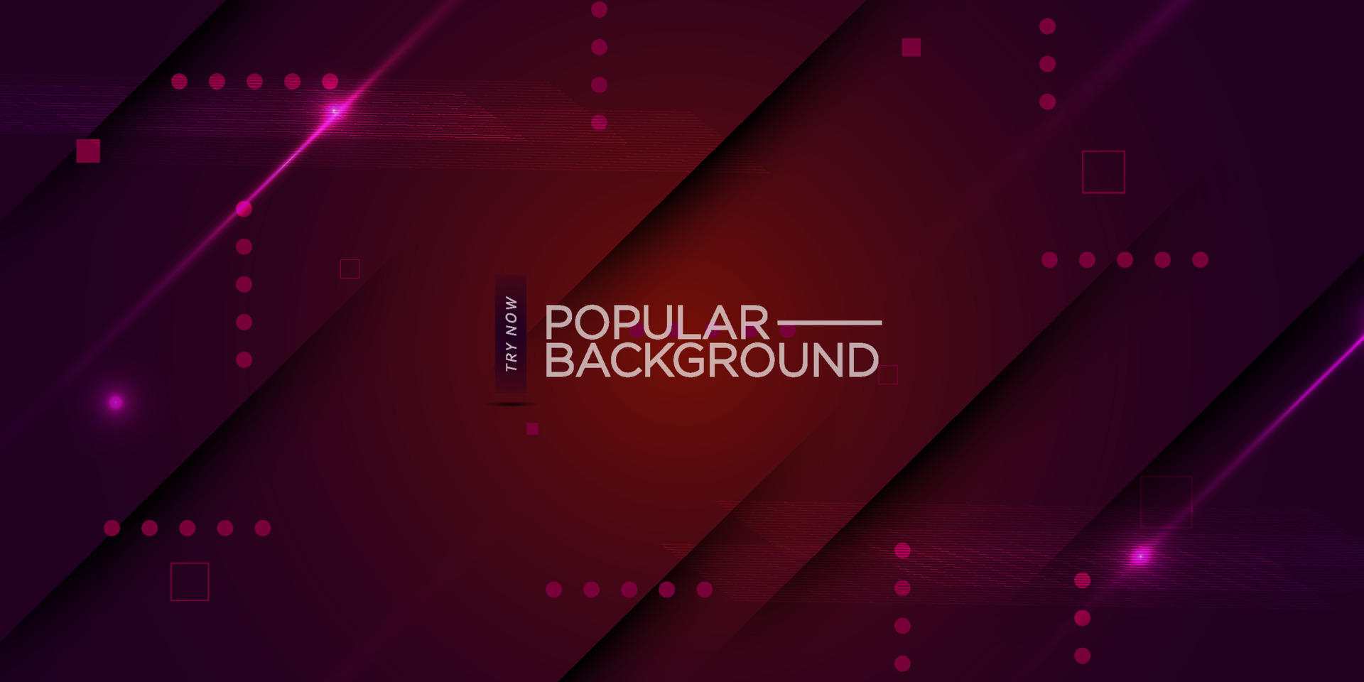 Abstract Dark Red Gradient Illustration Background With 3d Look Lights And Simple Pattern Cool
