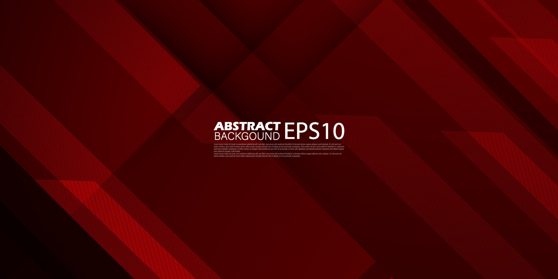 Abstract Dark Red Gradient Illustration Background With 3d Look And Simple Pattern Cool Design