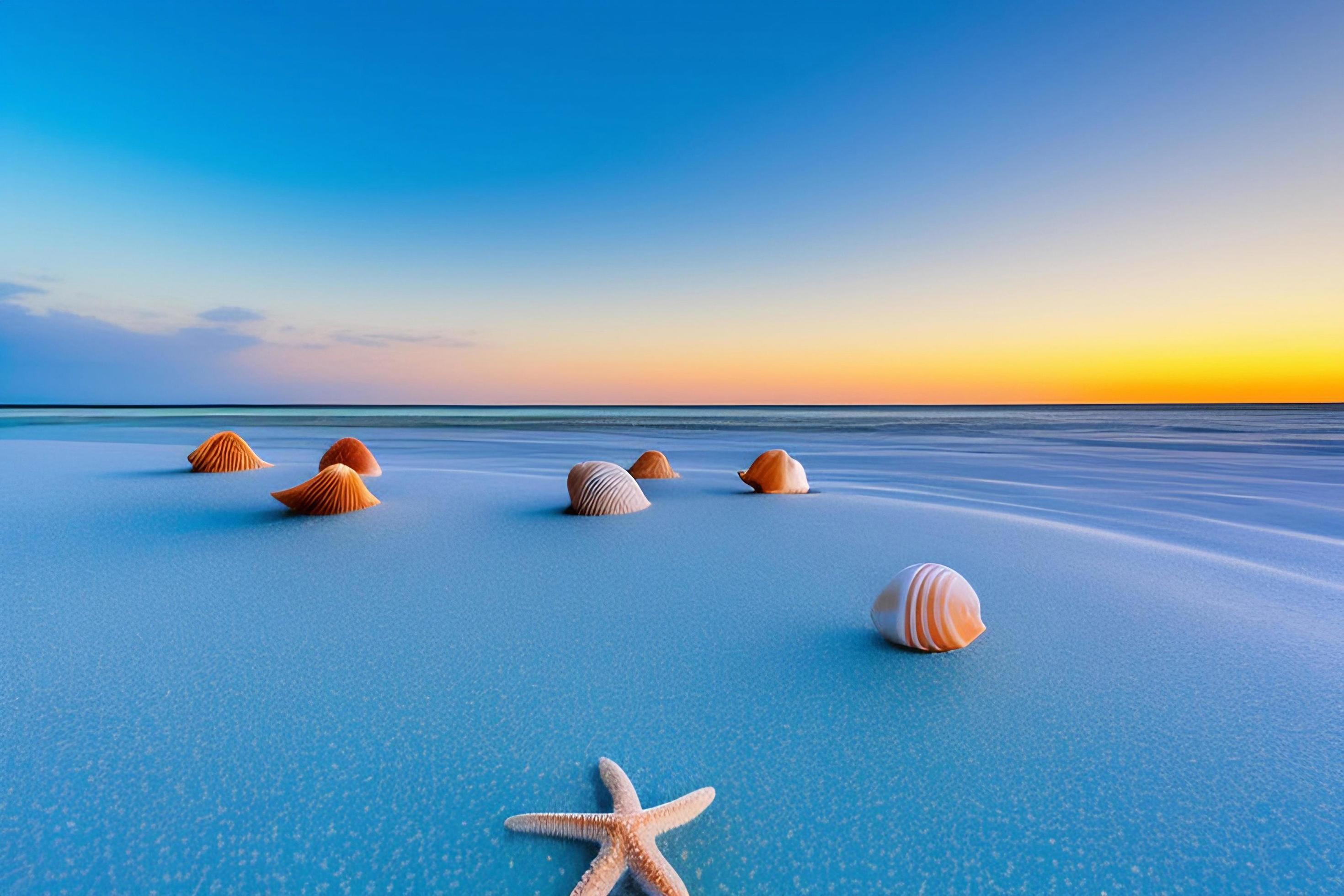 Beautiful tropical beach with blue ocean. White sand tropical paradise ... Beautiful tropical beach with blue ocean. White sand tropical paradise ...