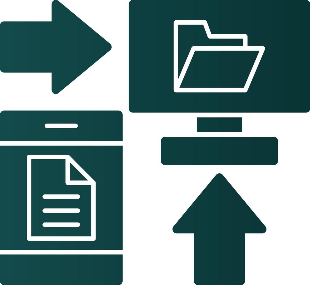 Data Migration Icon Vector Art Icons And Graphics For Free Download