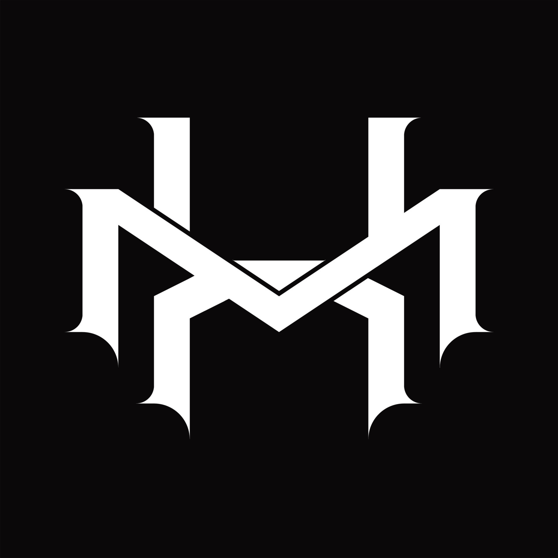 Mx Logo Monogram With Vintage Overlapping Linked Style Design Template 16566531 Vector Art At