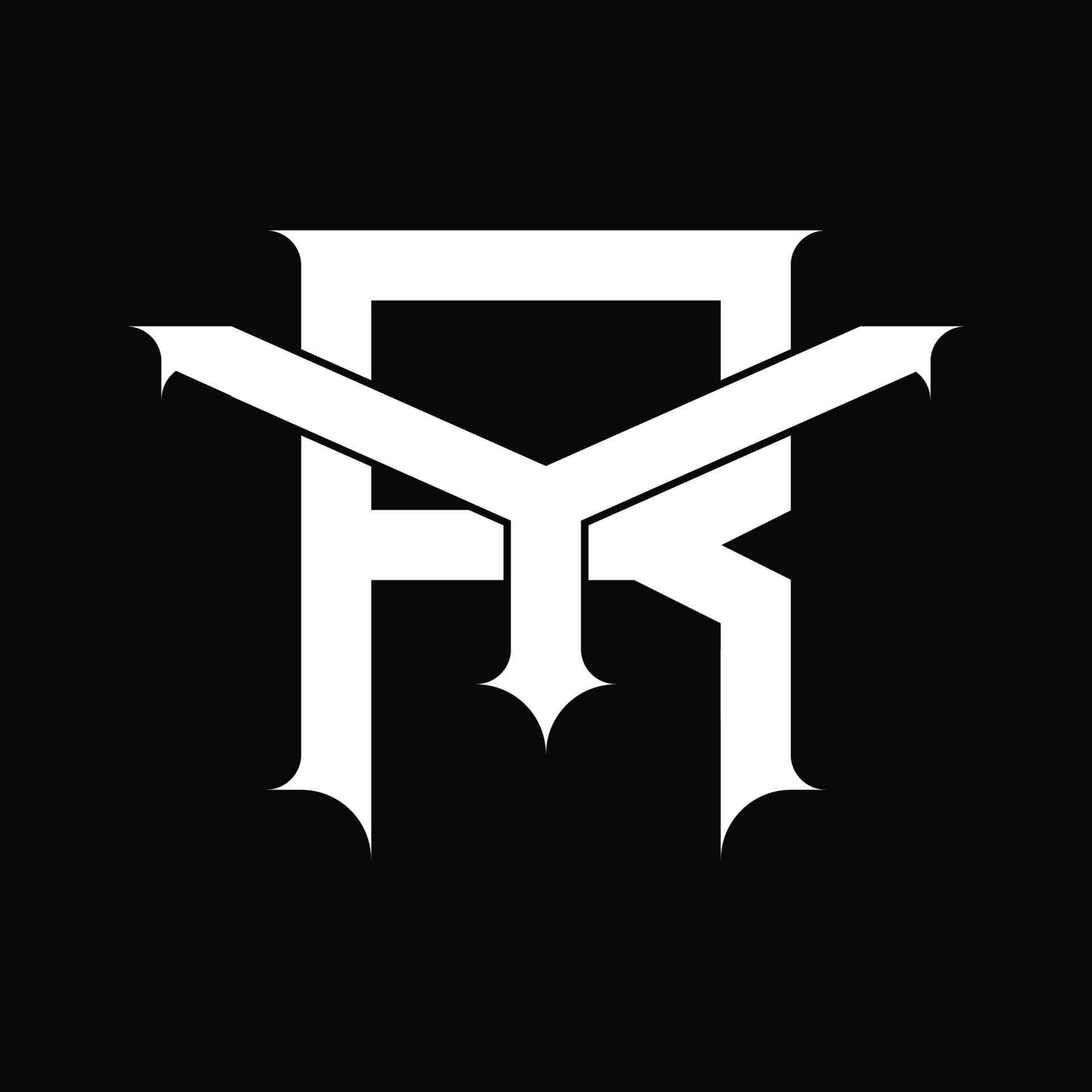 Yr Logo Monogram With Vintage Overlapping Linked Style Design Template 16568875 Vector Art At