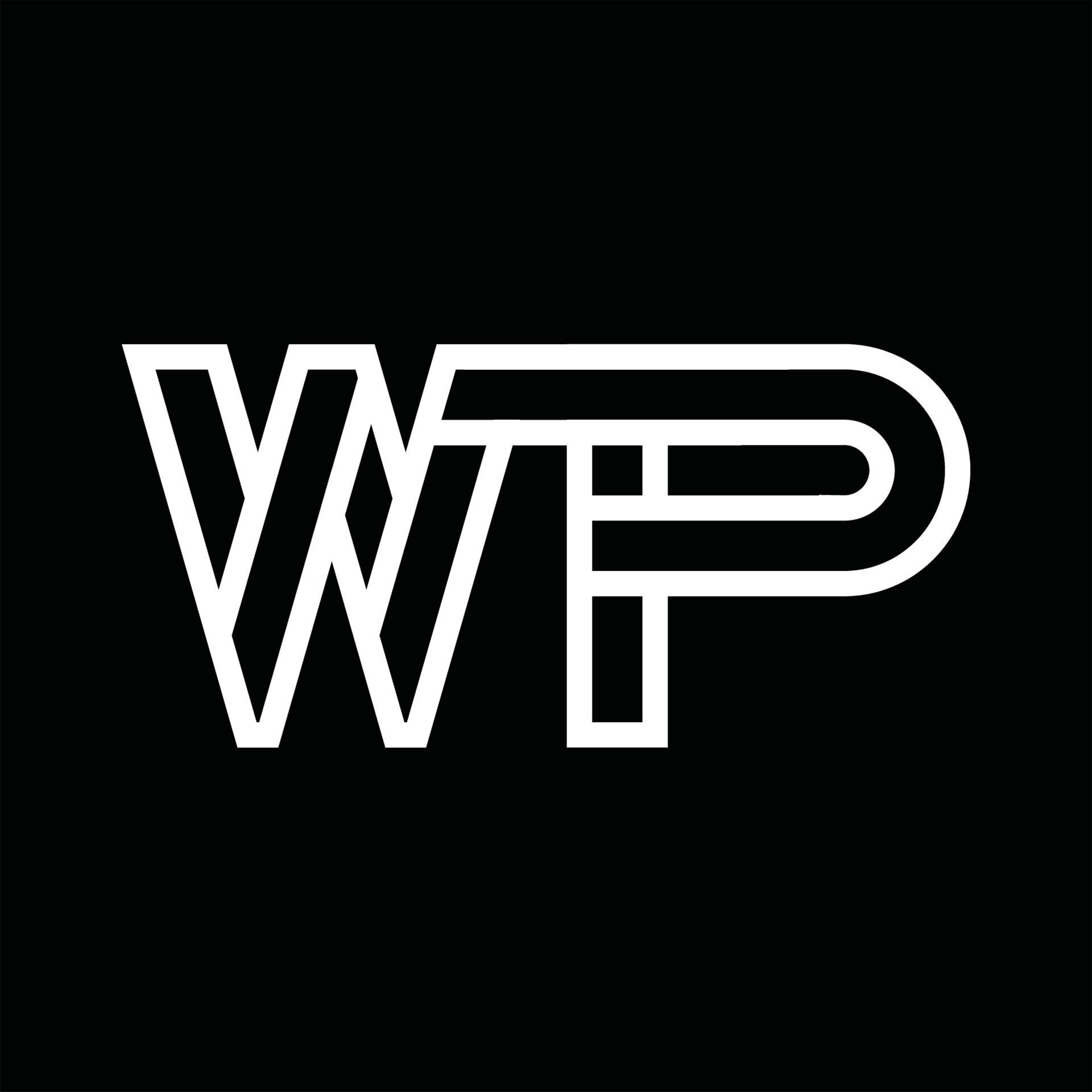 WP Logo monogram with line style negative space 16569370 Vector Art at ... WP Logo monogram with line style negative space 16569370 Vector Art at ...