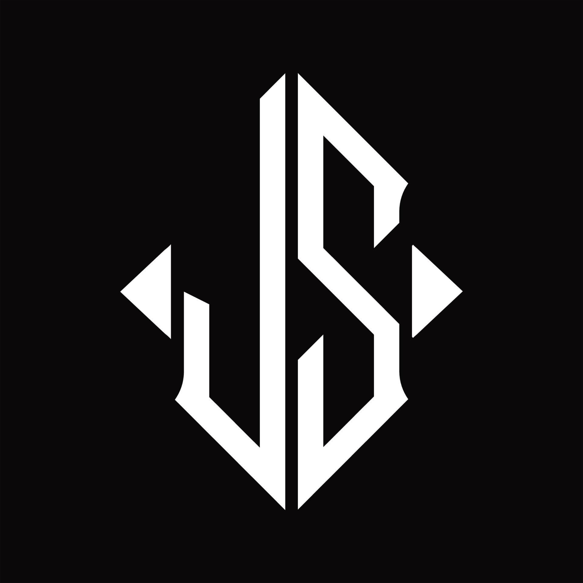 JS Logo monogram with shield shape isolated design template 16572330 ...