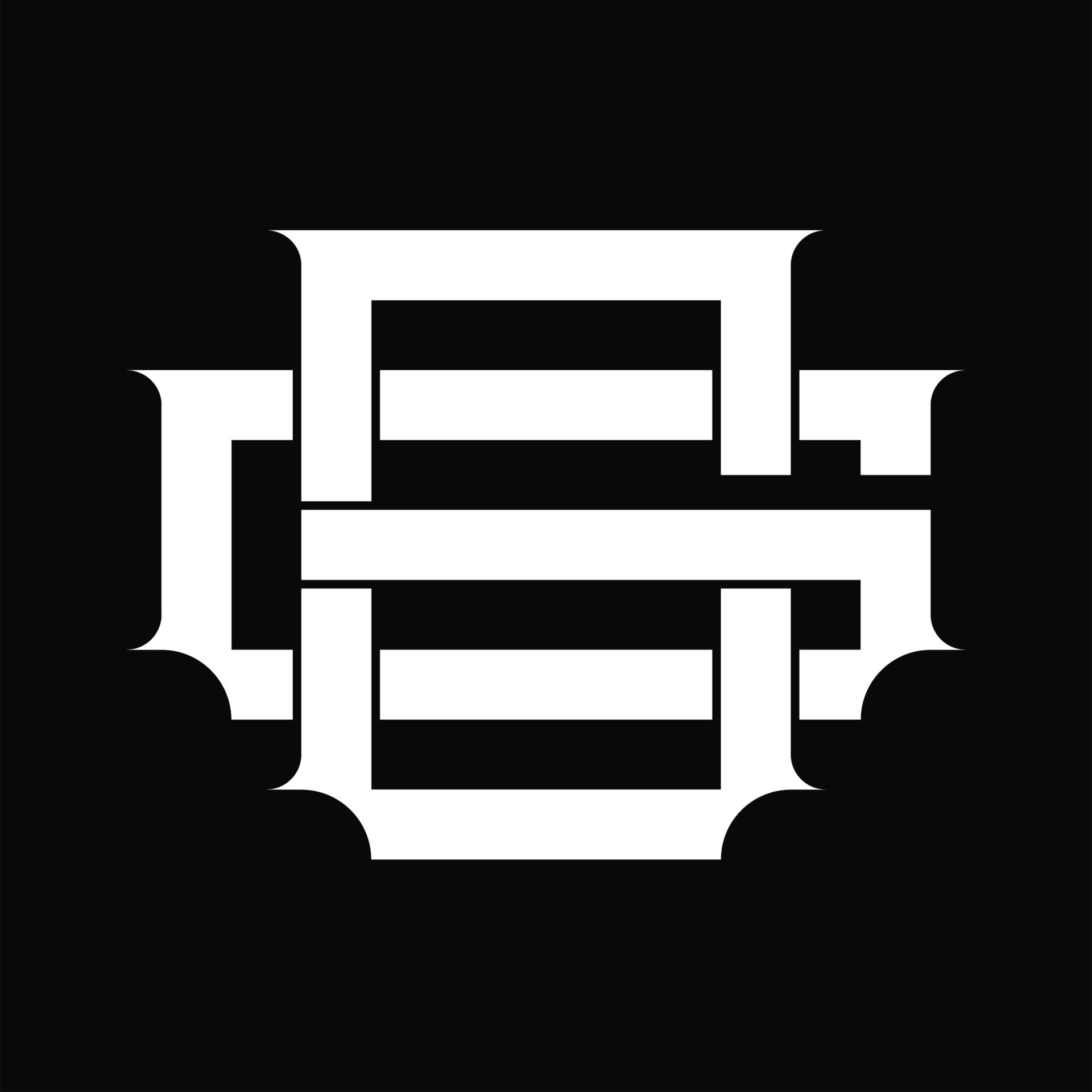 Gg Logo Monogram With Vintage Overlapping Linked Style Design Template 16572982 Vector Art At