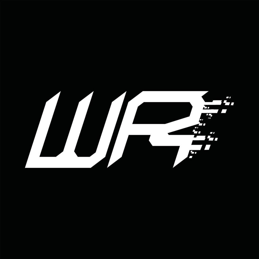 WR Logo monogram abstract speed technology design template 16573081 ... WR Logo monogram abstract speed technology design template 16573081 ...