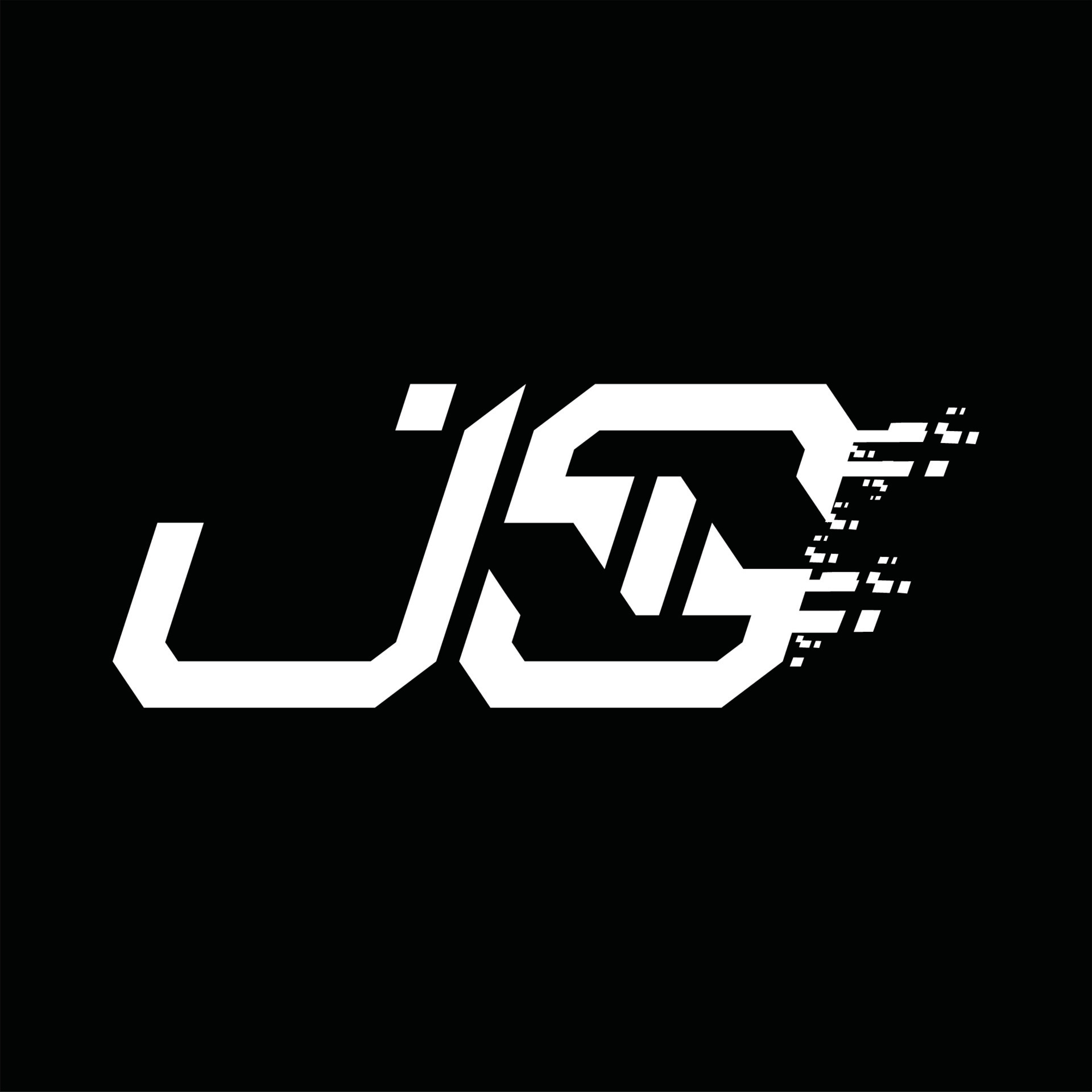 JS Logo monogram abstract speed technology design template 16573771 ...