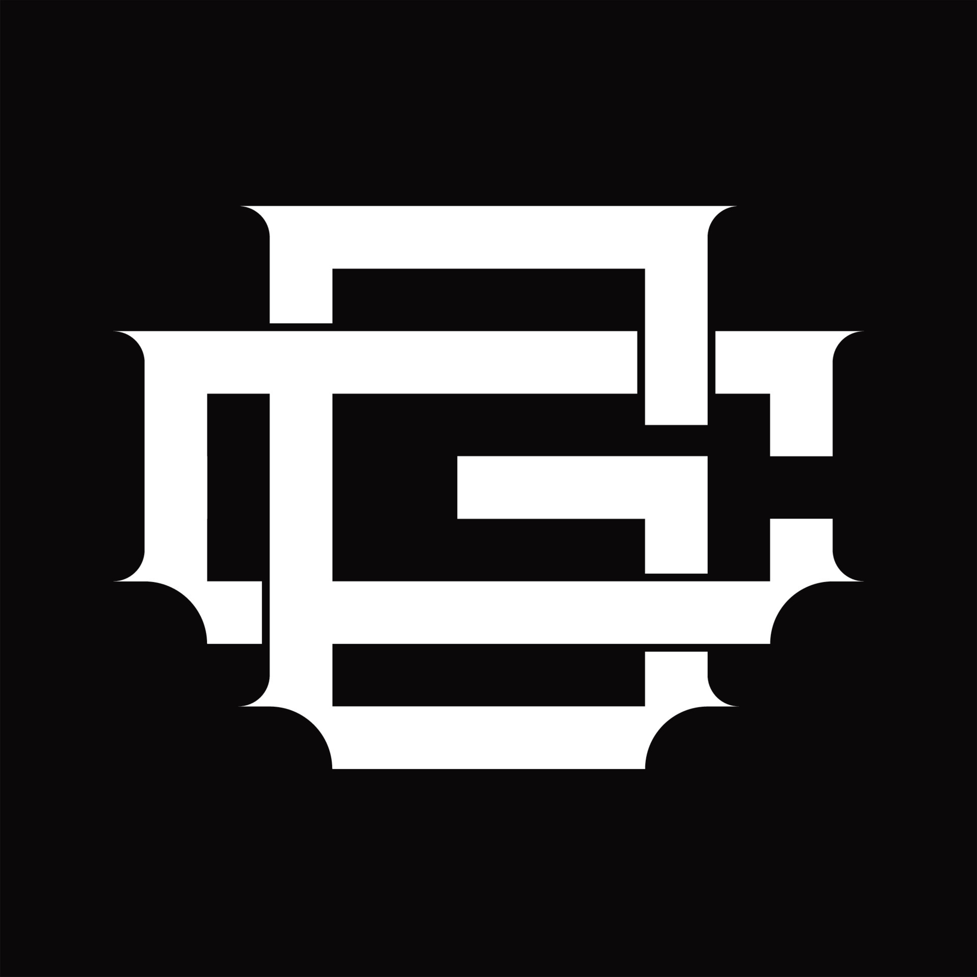 Cg Logo Monogram With Vintage Overlapping Linked Style Design Template 16573778 Vector Art At