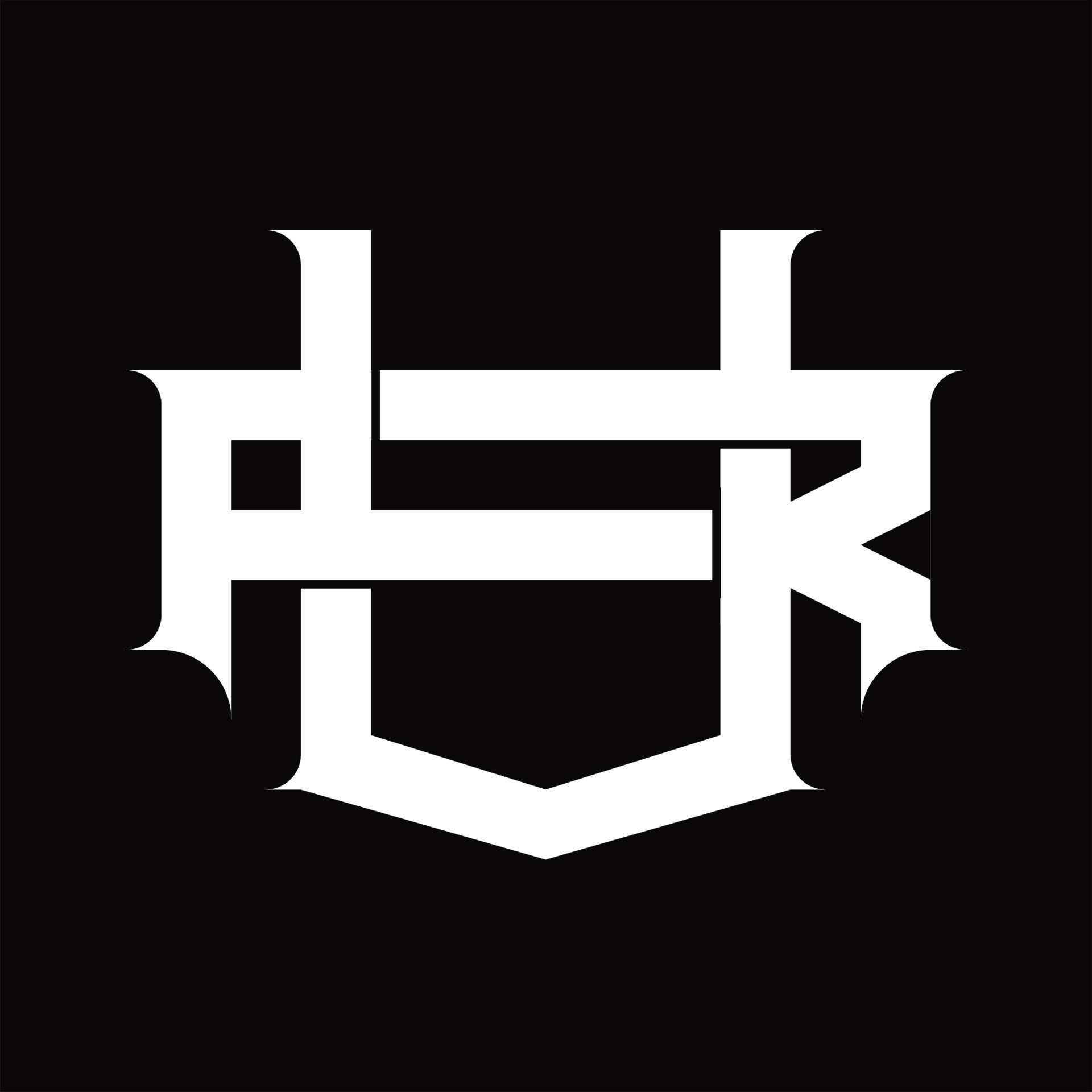 Rv Logo Monogram With Vintage Overlapping Linked Style Design Template 16574168 Vector Art At