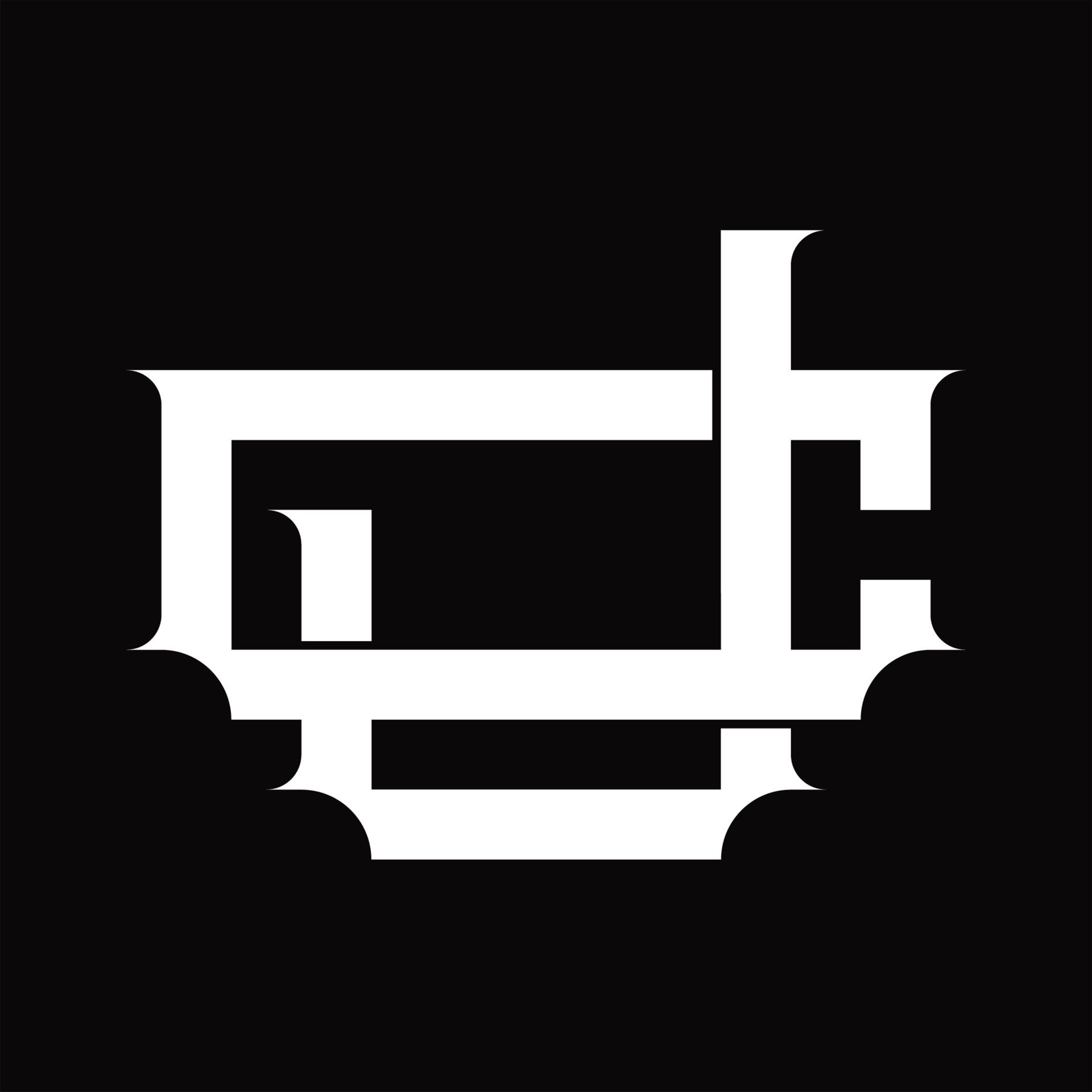 Cj Logo Monogram With Vintage Overlapping Linked Style Design Template