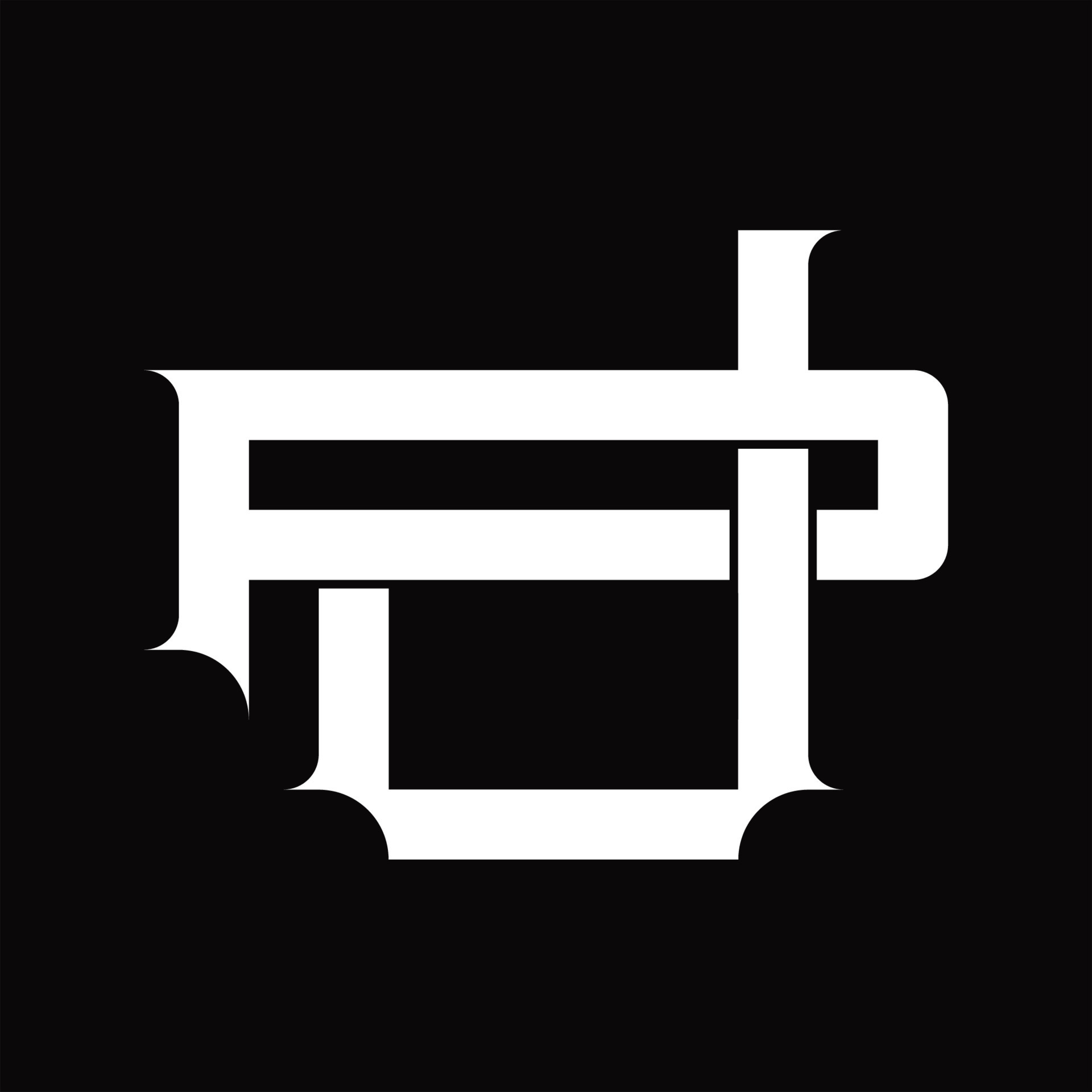 Pj Logo Monogram With Vintage Overlapping Linked Style Design Template 16574477 Vector Art At