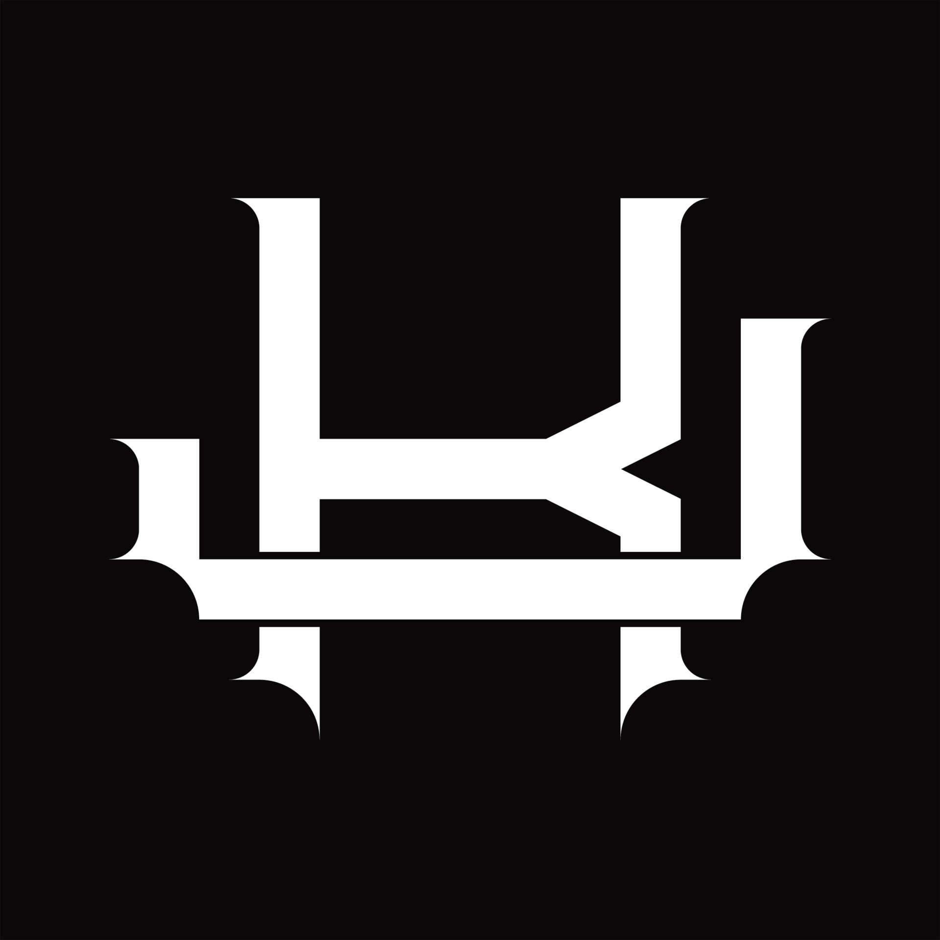 Jk Logo Monogram With Vintage Overlapping Linked Style Design Template 16576838 Vector Art At