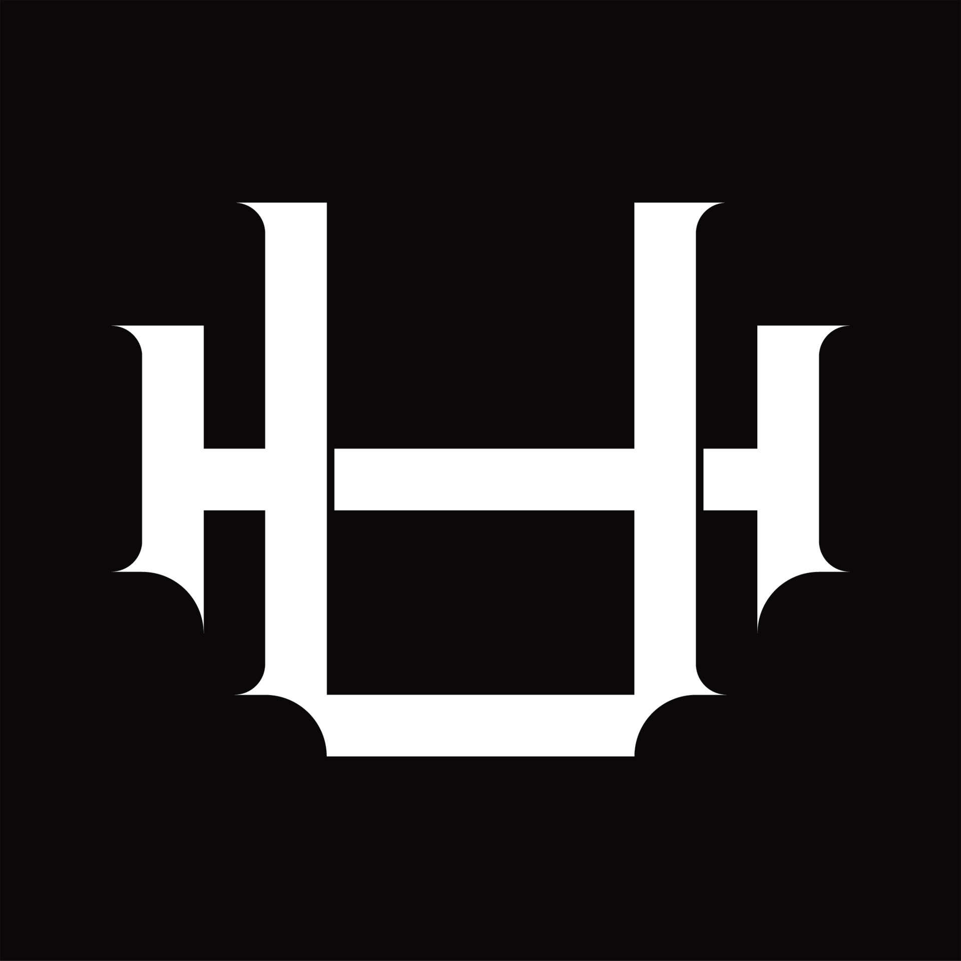 Hu Logo Monogram With Vintage Overlapping Linked Style Design Template 16578360 Vector Art At