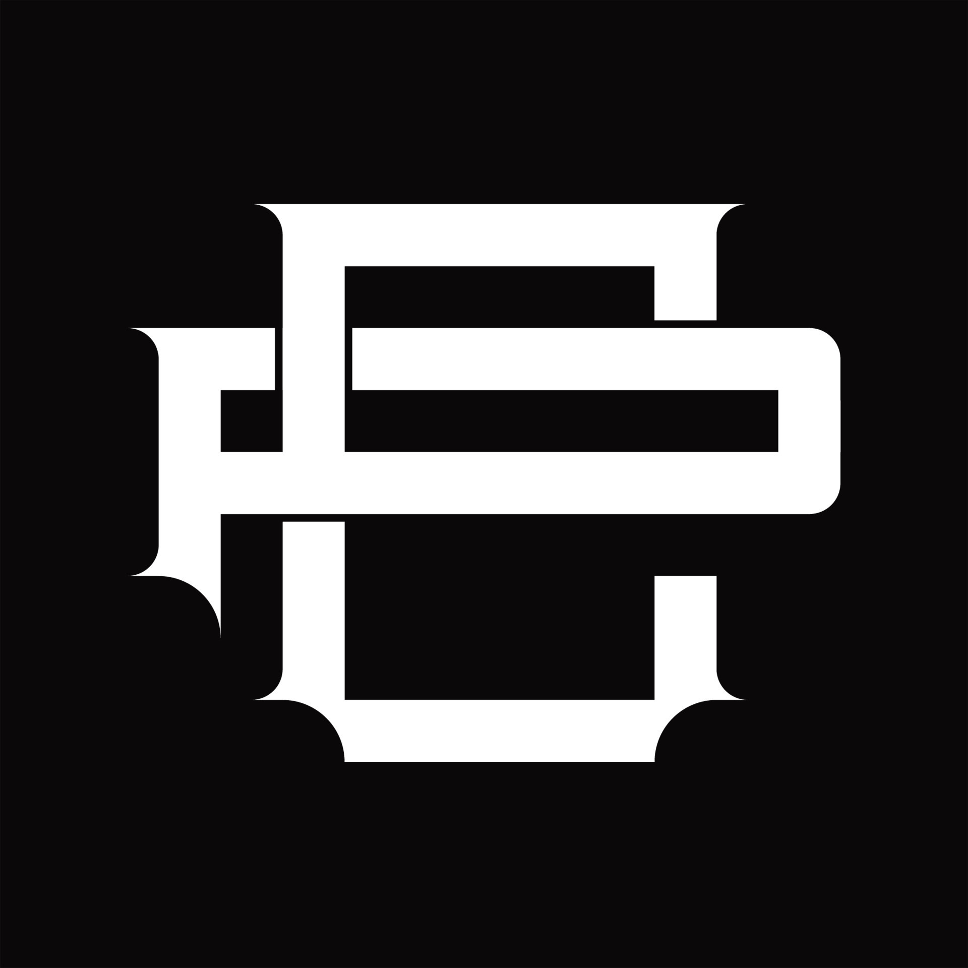 Pc Logo Monogram With Vintage Overlapping Linked Style Design Template 16578663 Vector Art At