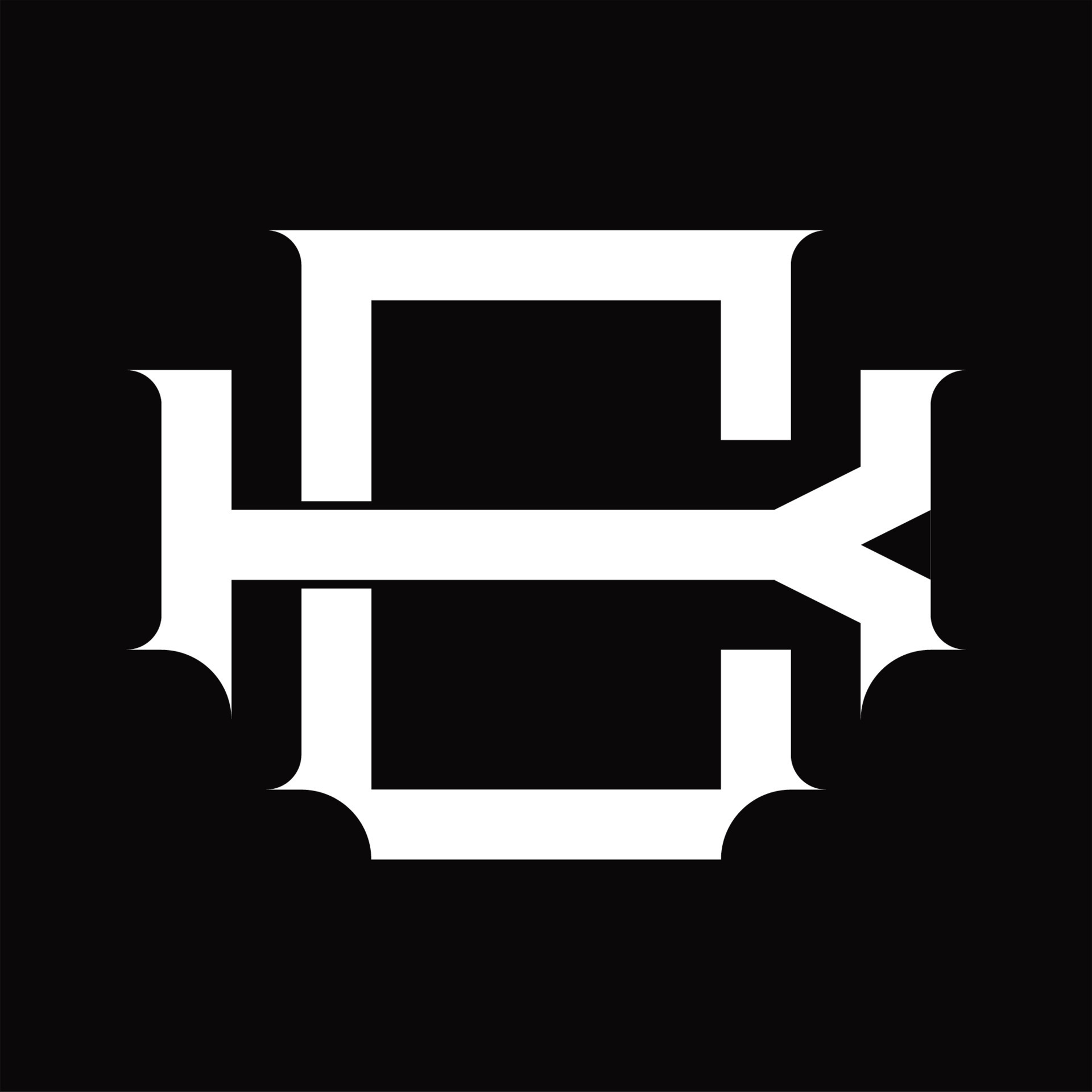 Kc Logo Monogram With Vintage Overlapping Linked Style Design Template 16580065 Vector Art At