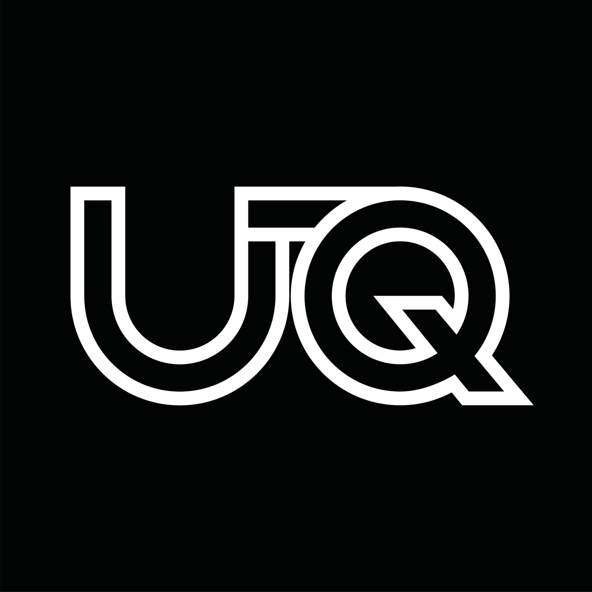 UQ Logo monogram with line style negative space 16580632 Vector Art at Vecteezy