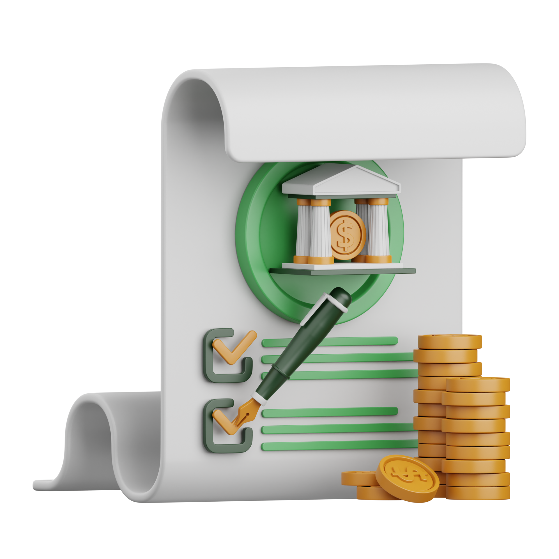 3d Rendering Bank Account Statement Isolated Useful For Banking Money 3d-rendering-bank-account-statement-isolated-useful-for-banking-money