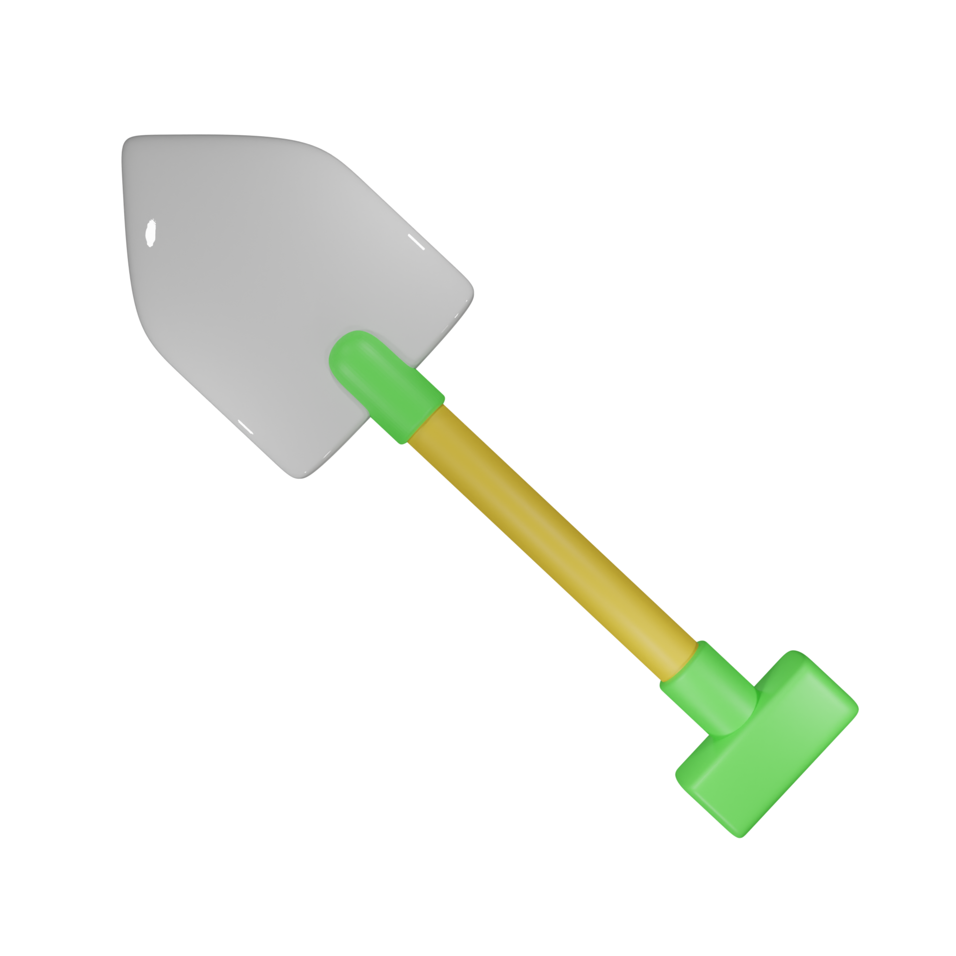 3d Shovel front rotate view with transparent background 16586119 PNG 3d Shovel front rotate view with transparent background 16586119 PNG