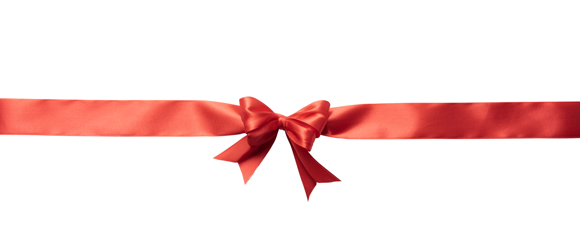 A Straight Ribbon With A Bow To Wrap T Box Red Ribbon Isolated For Design Elements 16586595 Png