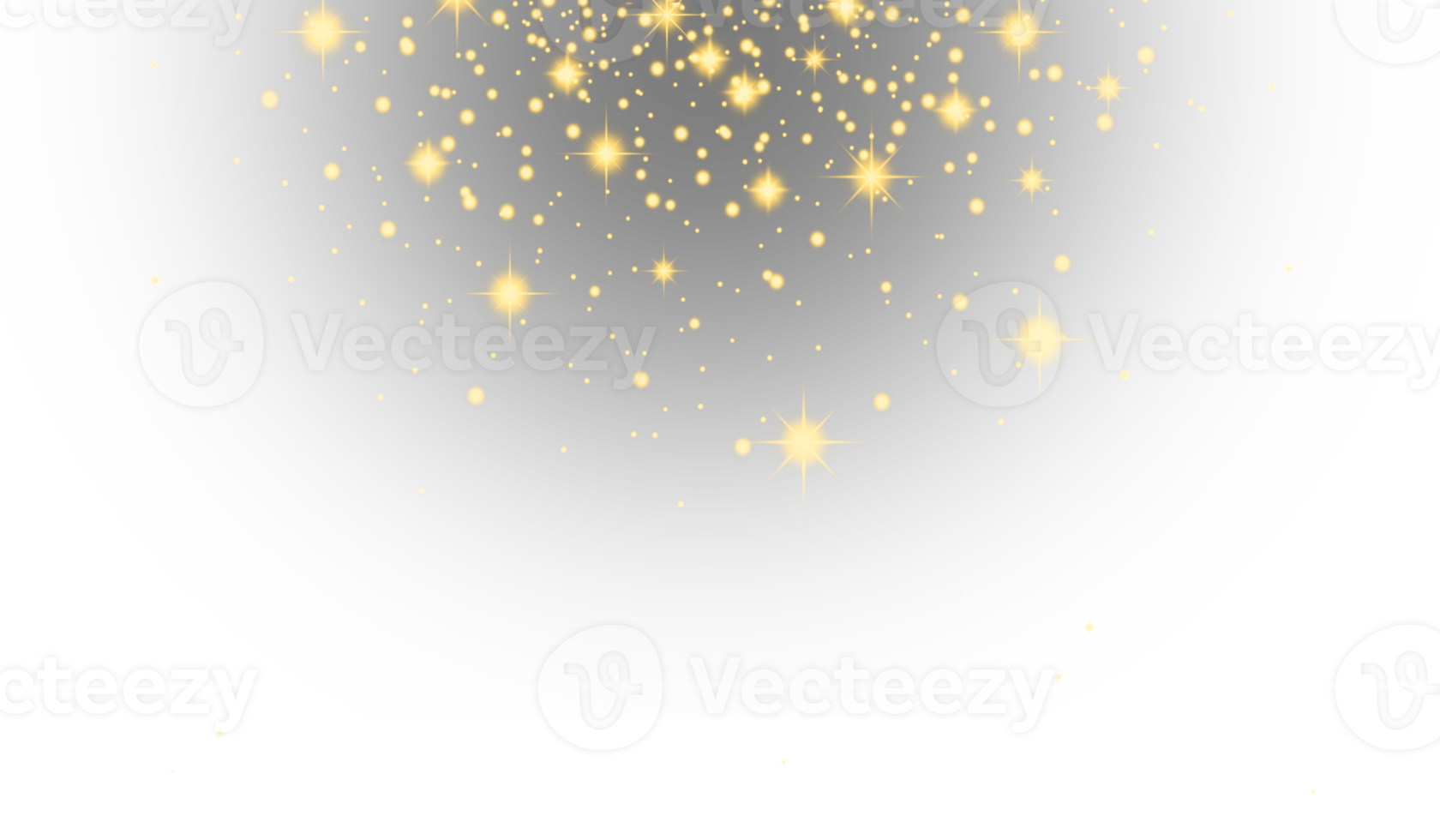 Twinkle golden star pattern for photo effect and overlay. Abstract blurry star light texture for ...