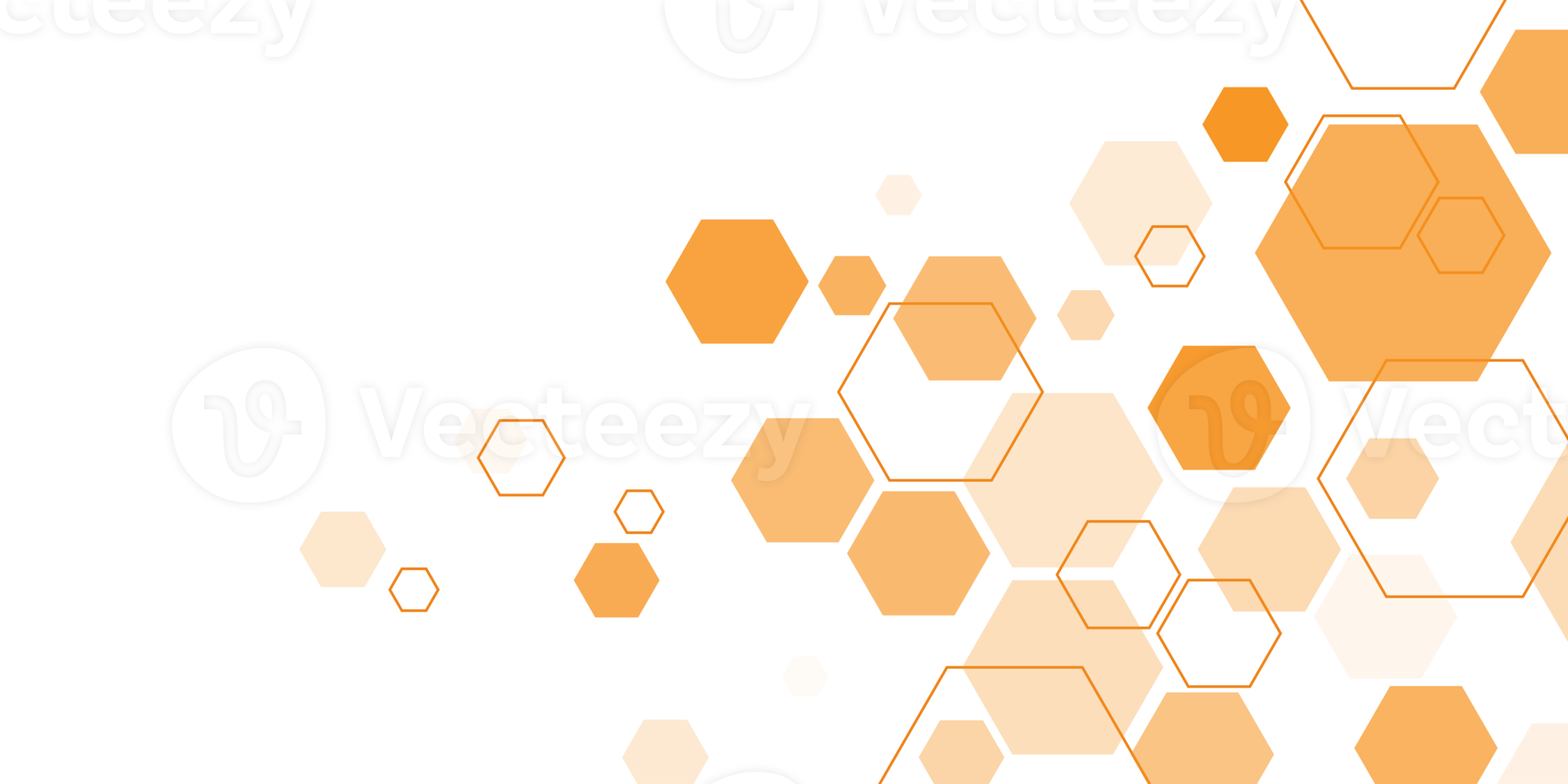 Orange High Technology Frame For Design Element 16586641 Png