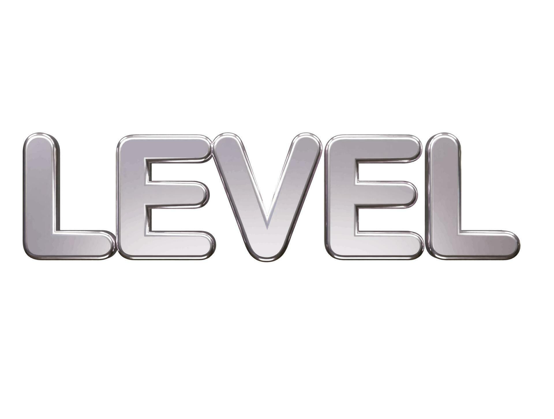 Level text effect 16588392 Vector Art at Vecteezy