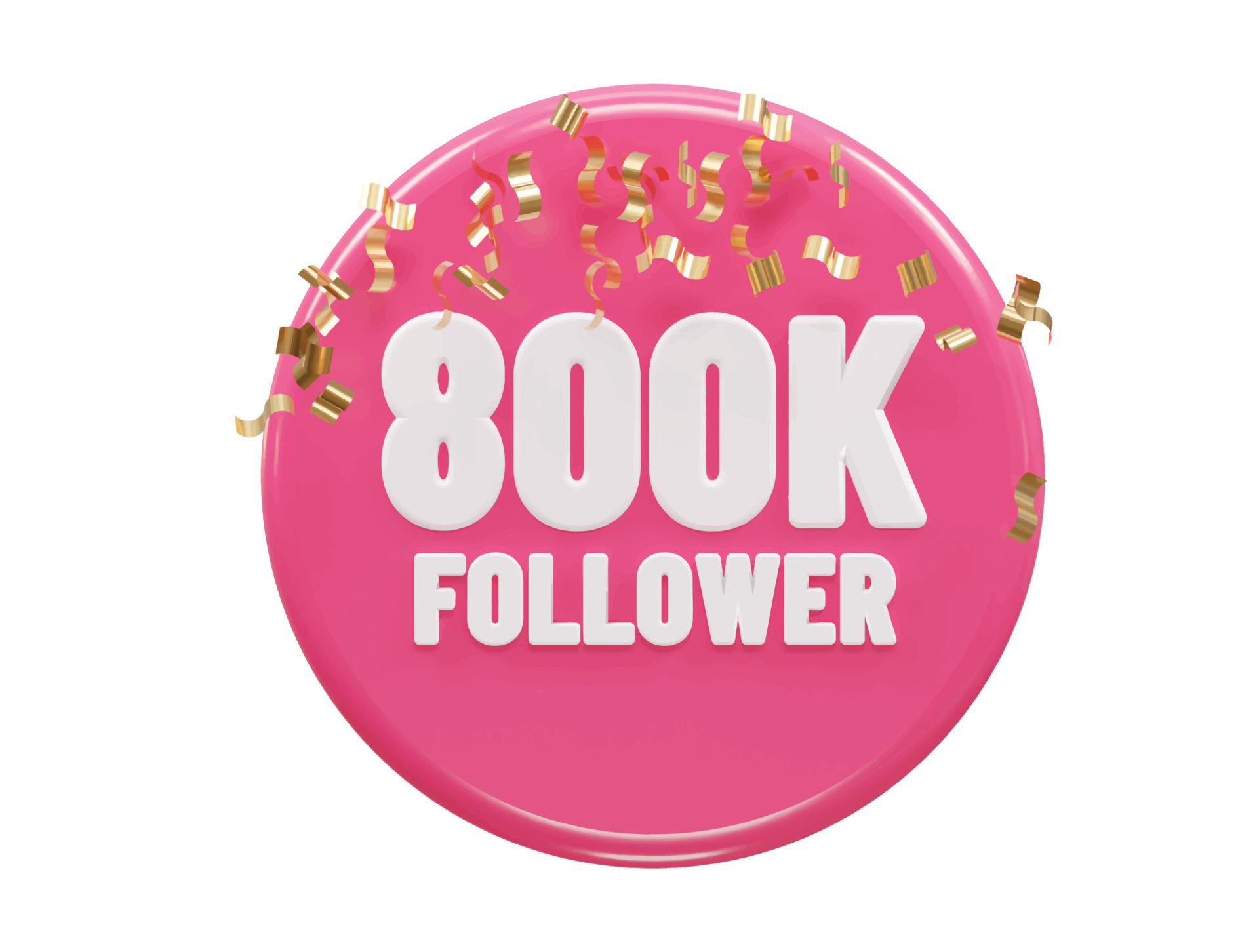 Follower text effect vector illustration 3d rendering 16588759 Vector Art at Vecteezy