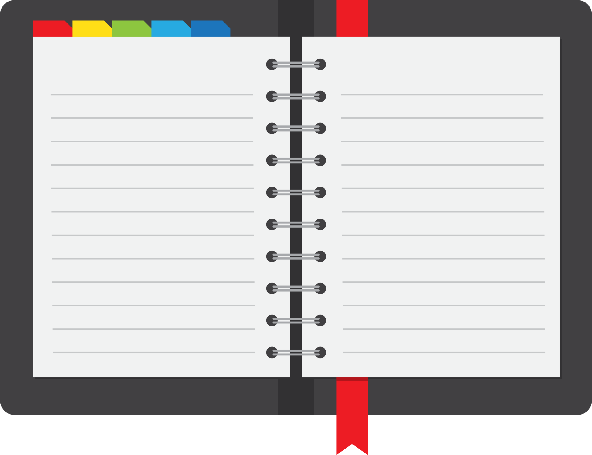 Blank Notebook Illustration Isolated 16589173 PNG blank-notebook-illustration-isolated-16589173-png