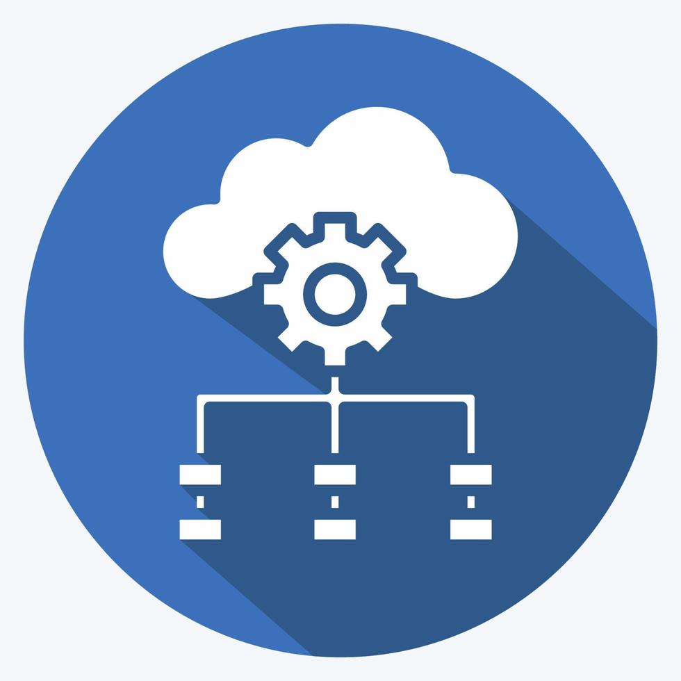 icono diferencia temporal. relacionado con el símbolo de aprendizaje automático. estilo de ...