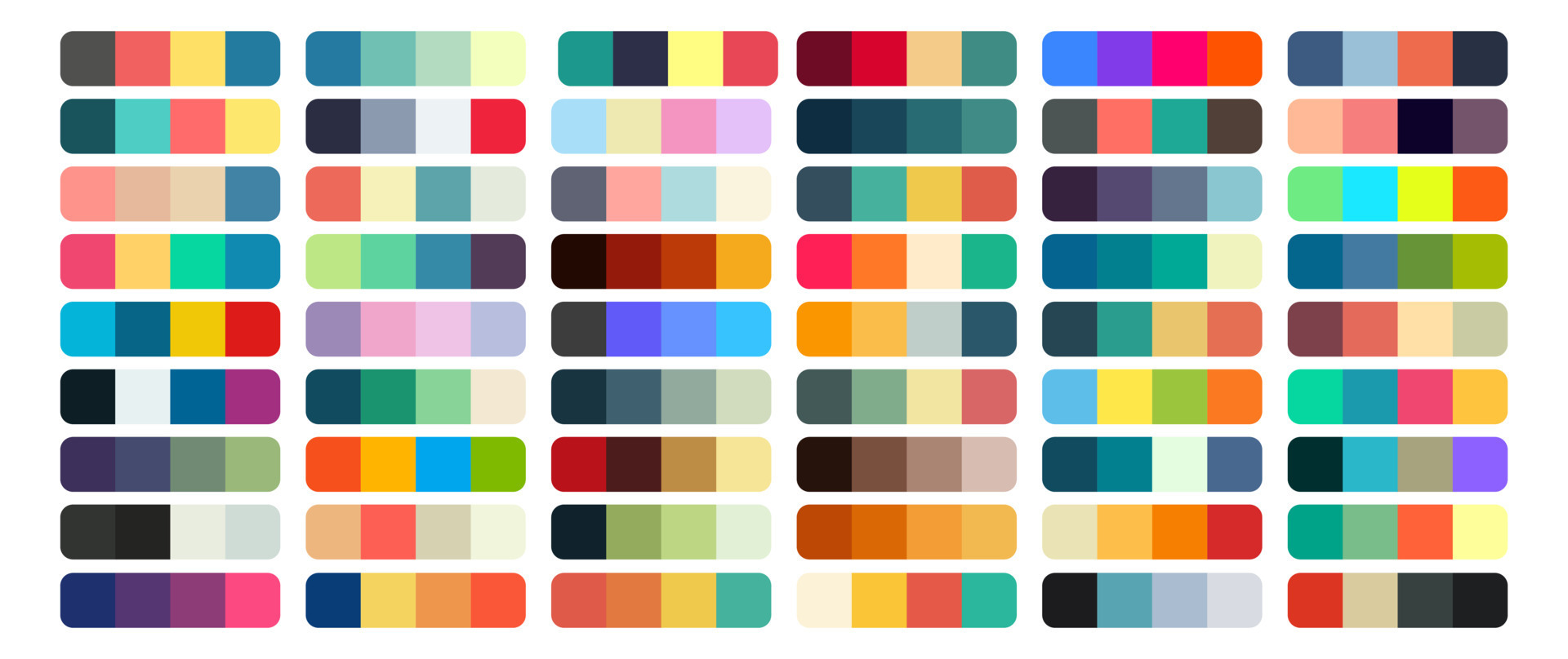 Vector Color Palette Set Design Template Multi color 16592368 Vector ... Vector Color Palette Set Design Template Multi color 16592368 Vector ...