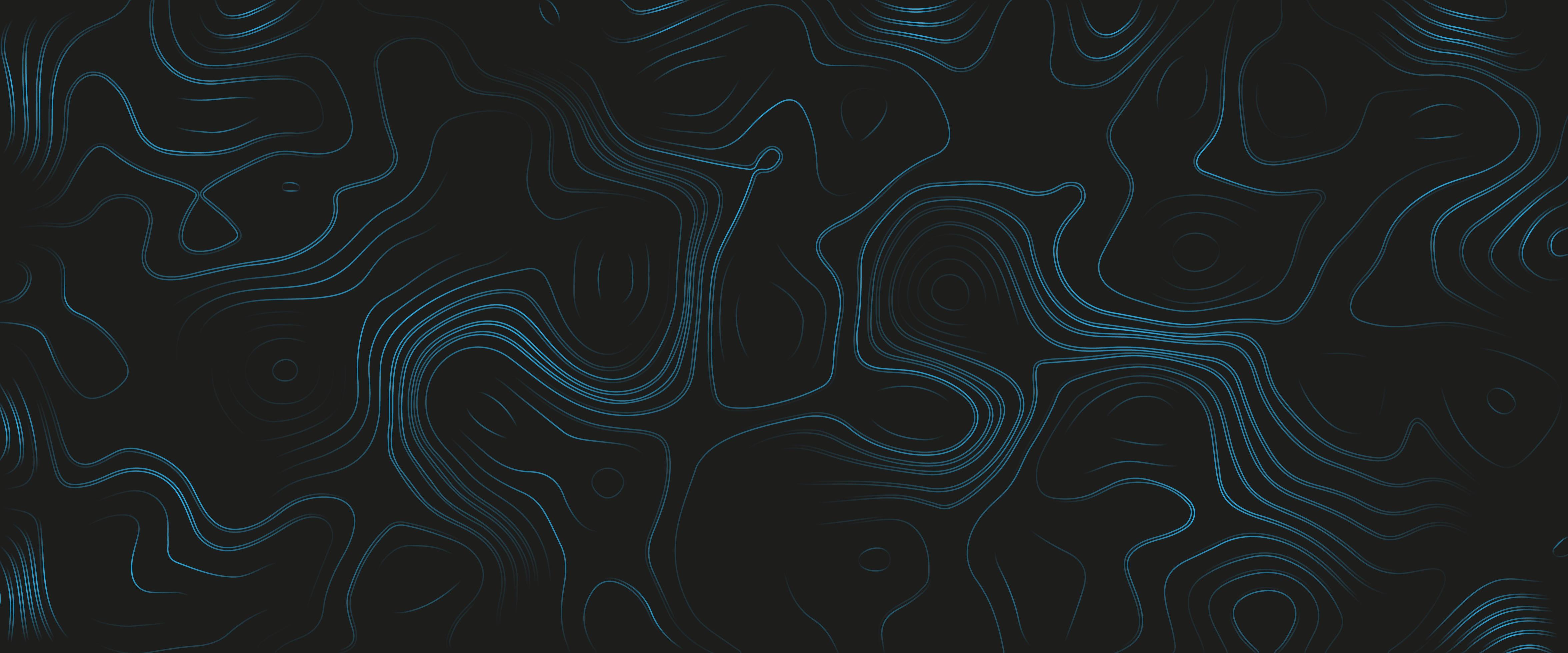 Topographic Linear Background Abstraction With Place For Text Map Line Of Topography Vector