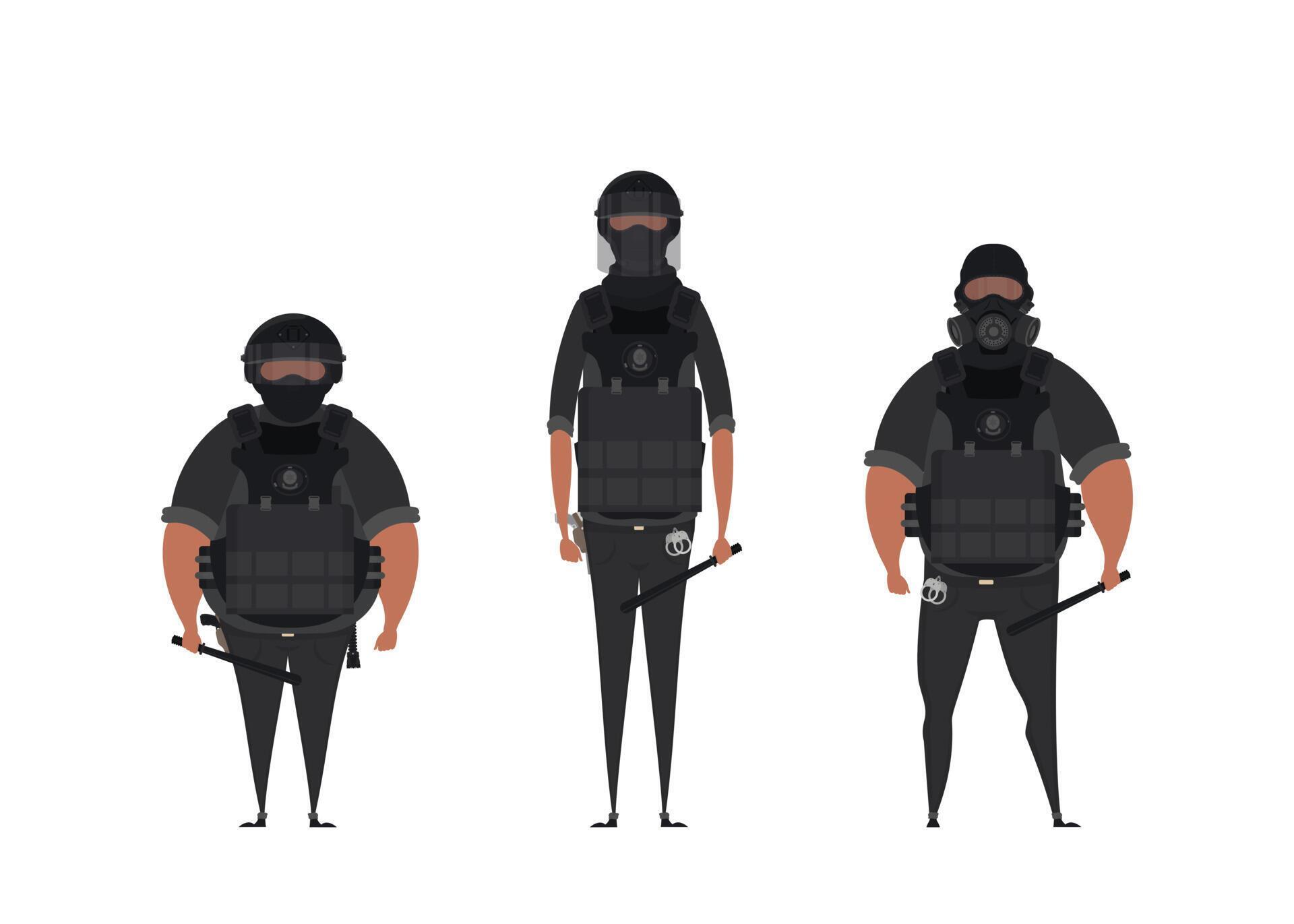 Set Special Law Enforcement Unit Man Of Specialized Tactical Team set-special-law-enforcement-unit-man-of-specialized-tactical-team