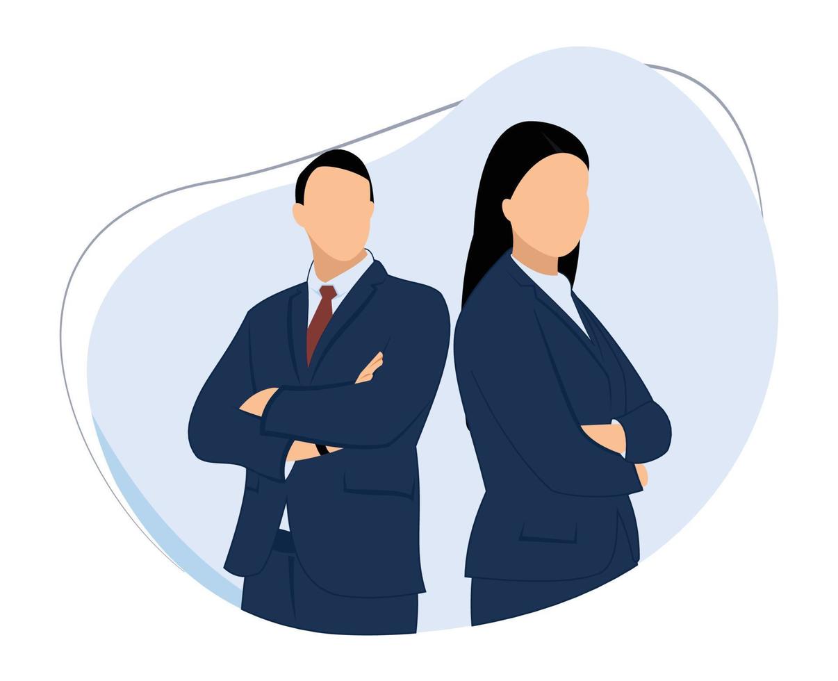 businessmen and business women. work team. businessman silhouette ...