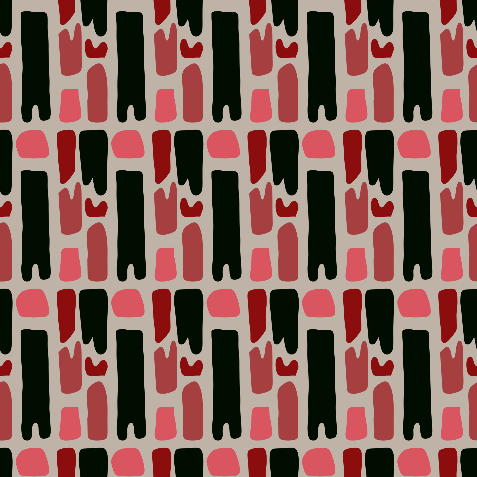 Seamless pattern of abstract shape 16597064 Vector Art at Vecteezy