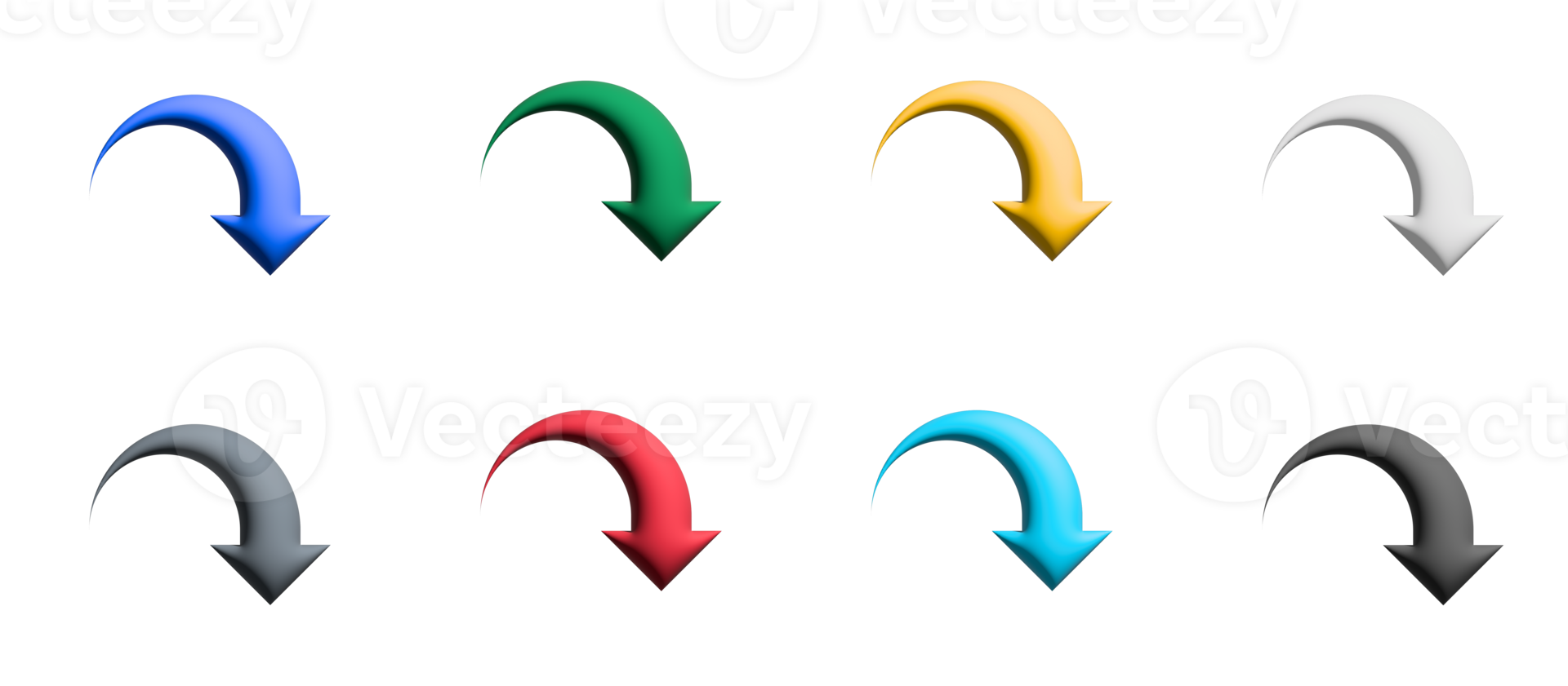 Action Redo Icon Set Colored Symbols Graphic Elements 16597698 Png
