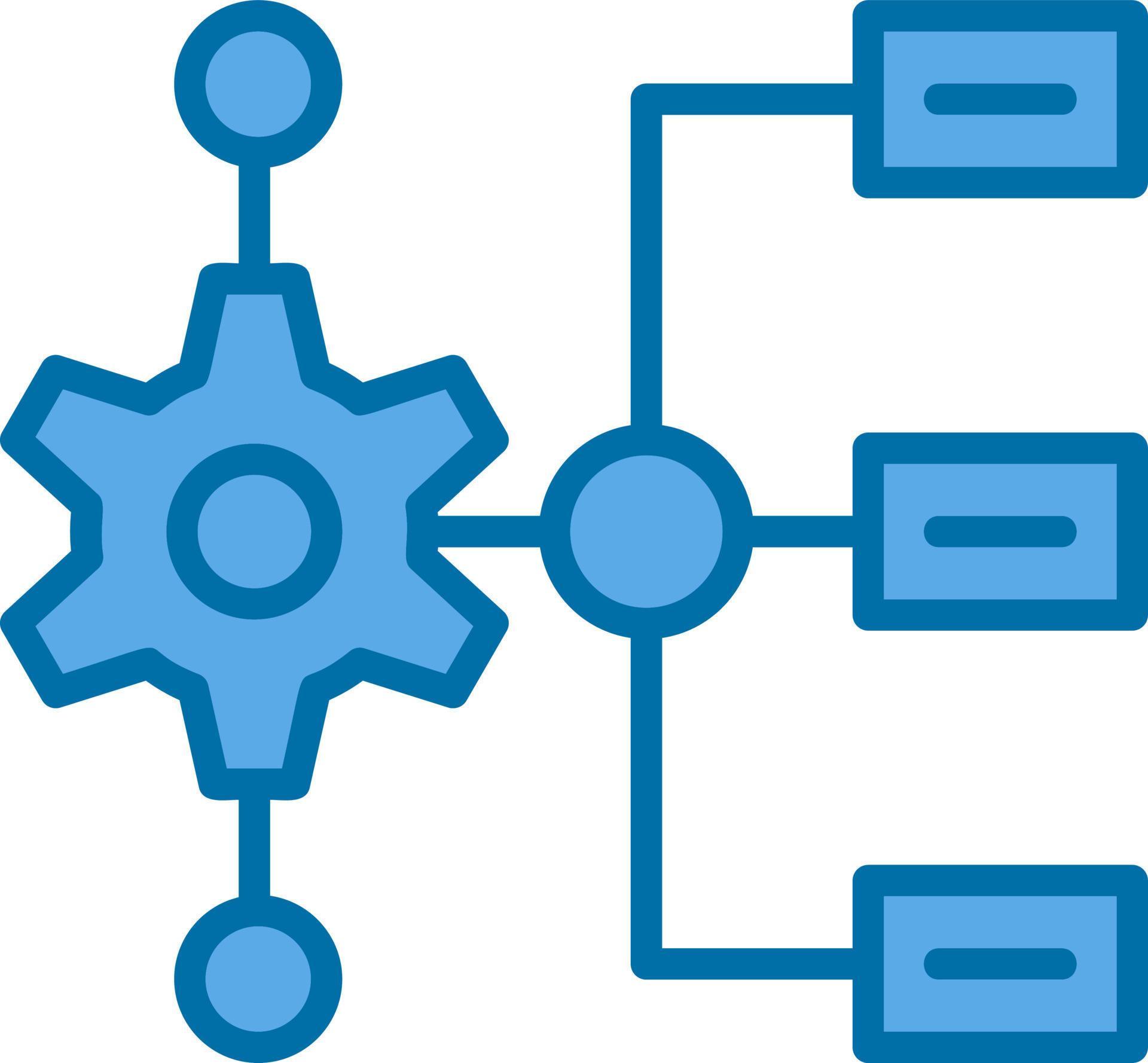 Workflow Vector Icon Design 16602628 Vector Art At Vecteezy