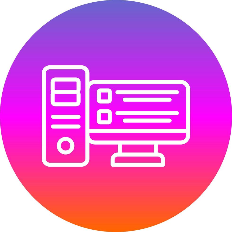 Computer Vector Icon Design 16608884 Vector Art at Vecteezy