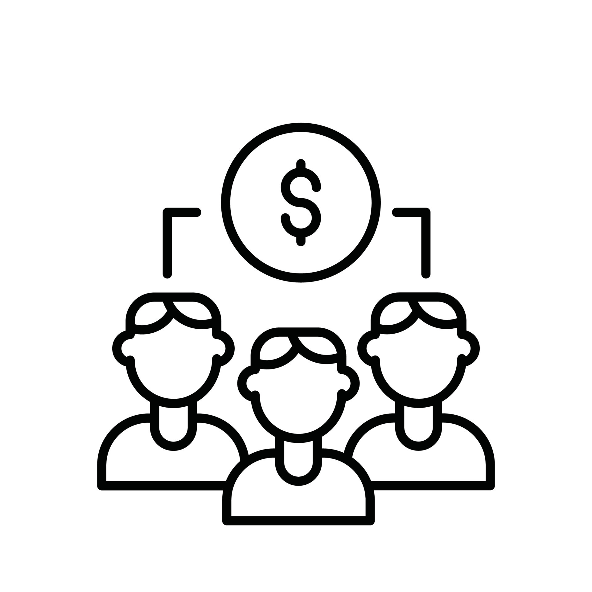 Business Security .Vector line icon Business Growth and investment ... Business Security .Vector line icon Business Growth and investment ...