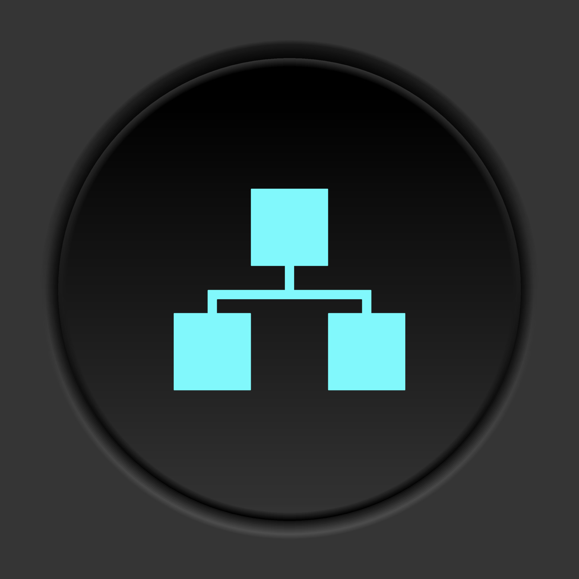 Round Button Icon Database Server Storage Button Banner Round Badge Interface For