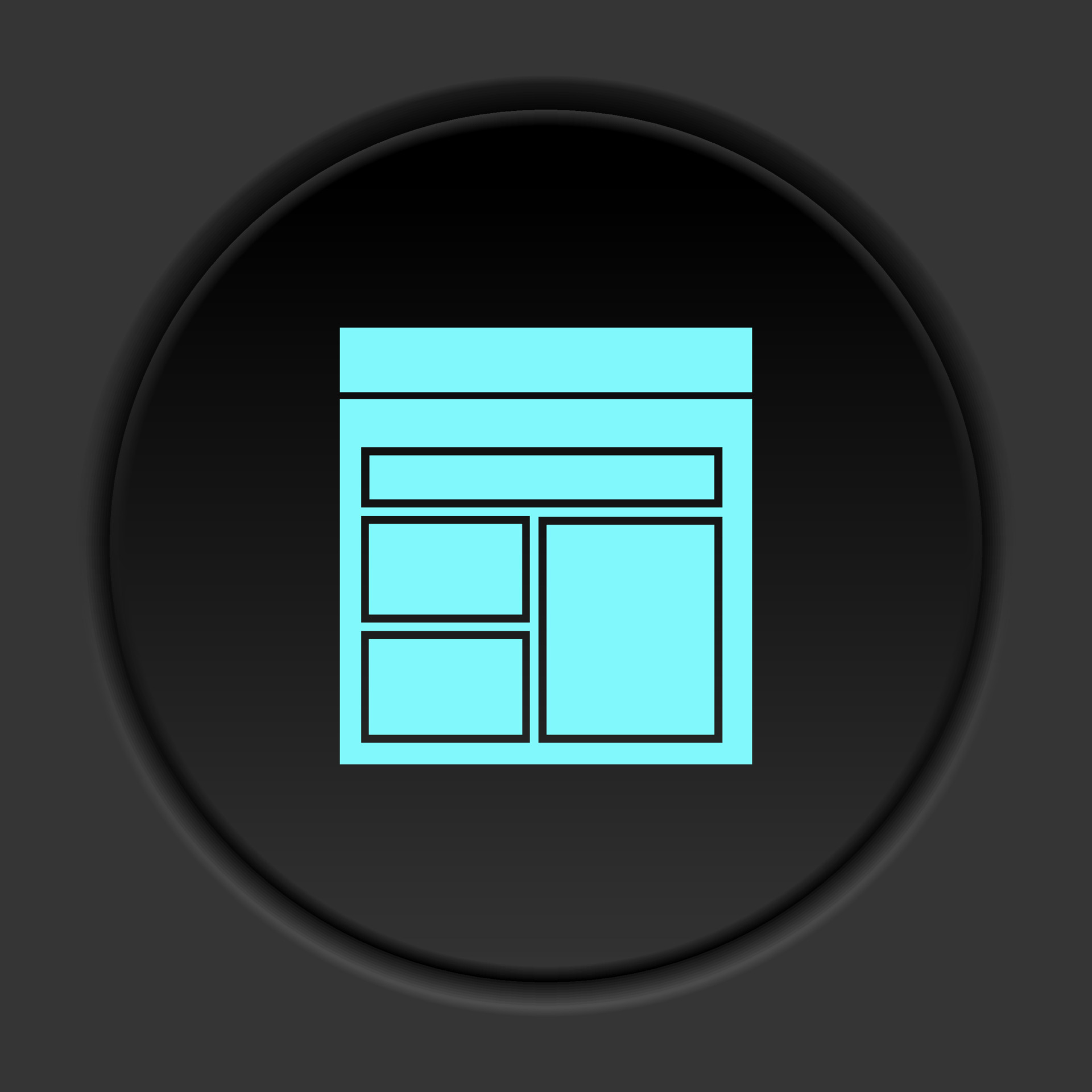 Round Button Icon Database Server Template Button Banner Round Badge Interface For
