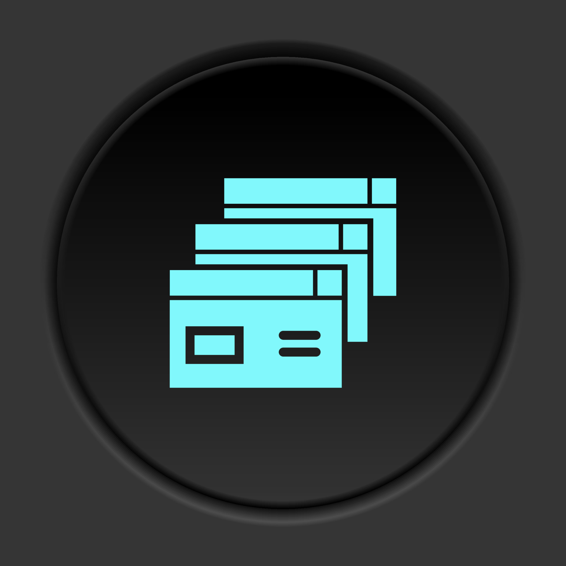 Round Button Icon Database Server Brewers Button Banner Round Badge Interface For