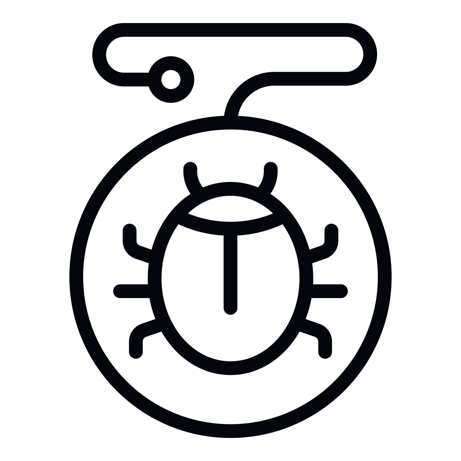 Online Bug Icon Outline Vector Cyber Crime 16611268 Vector Art At Vecteezy